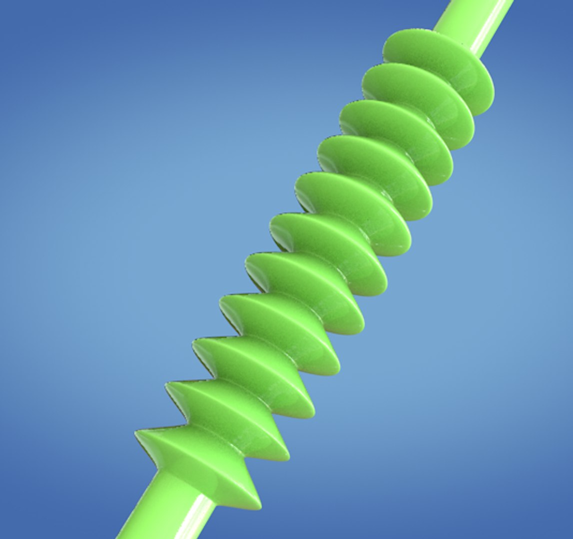 3D model corrugated straws - TurboSquid 1195717
