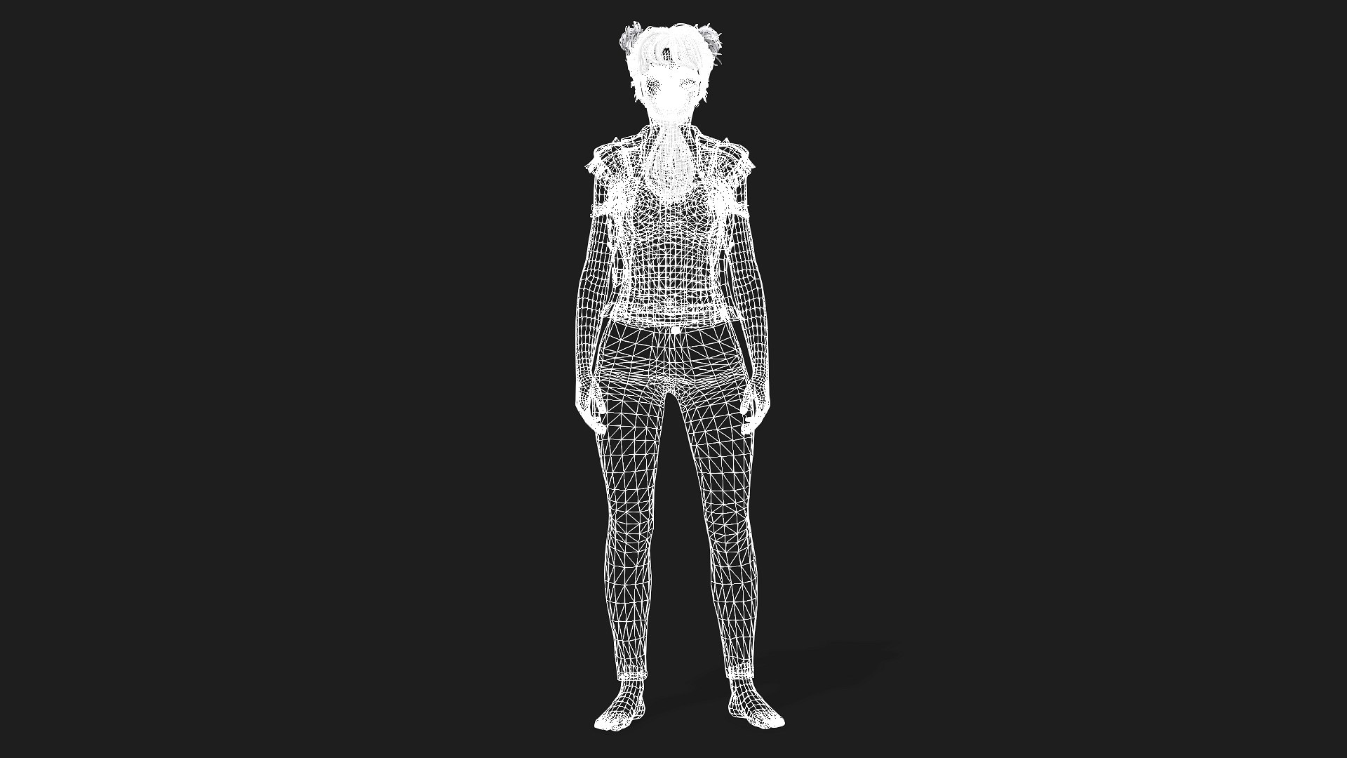 3D 3D Model Of A Woman Model - TurboSquid 2303734