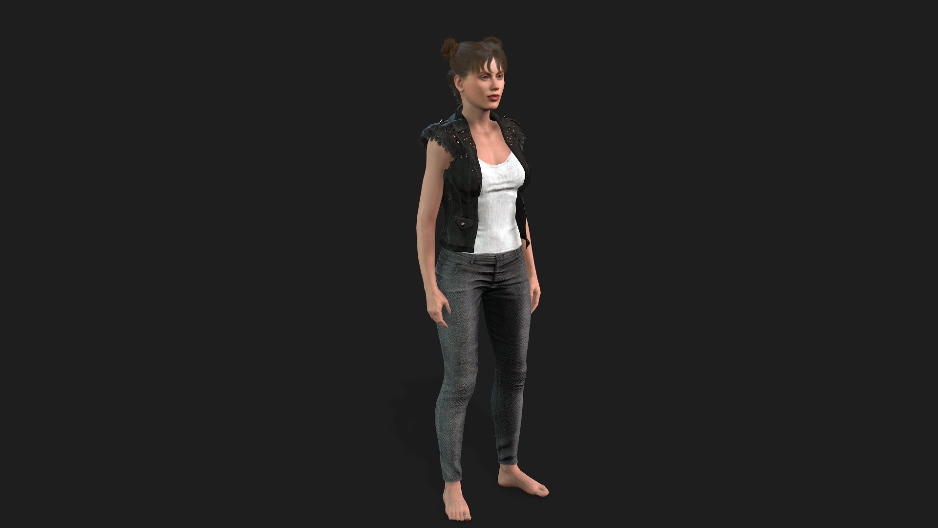 3D 3D Model Of A Woman Model - TurboSquid 2303734