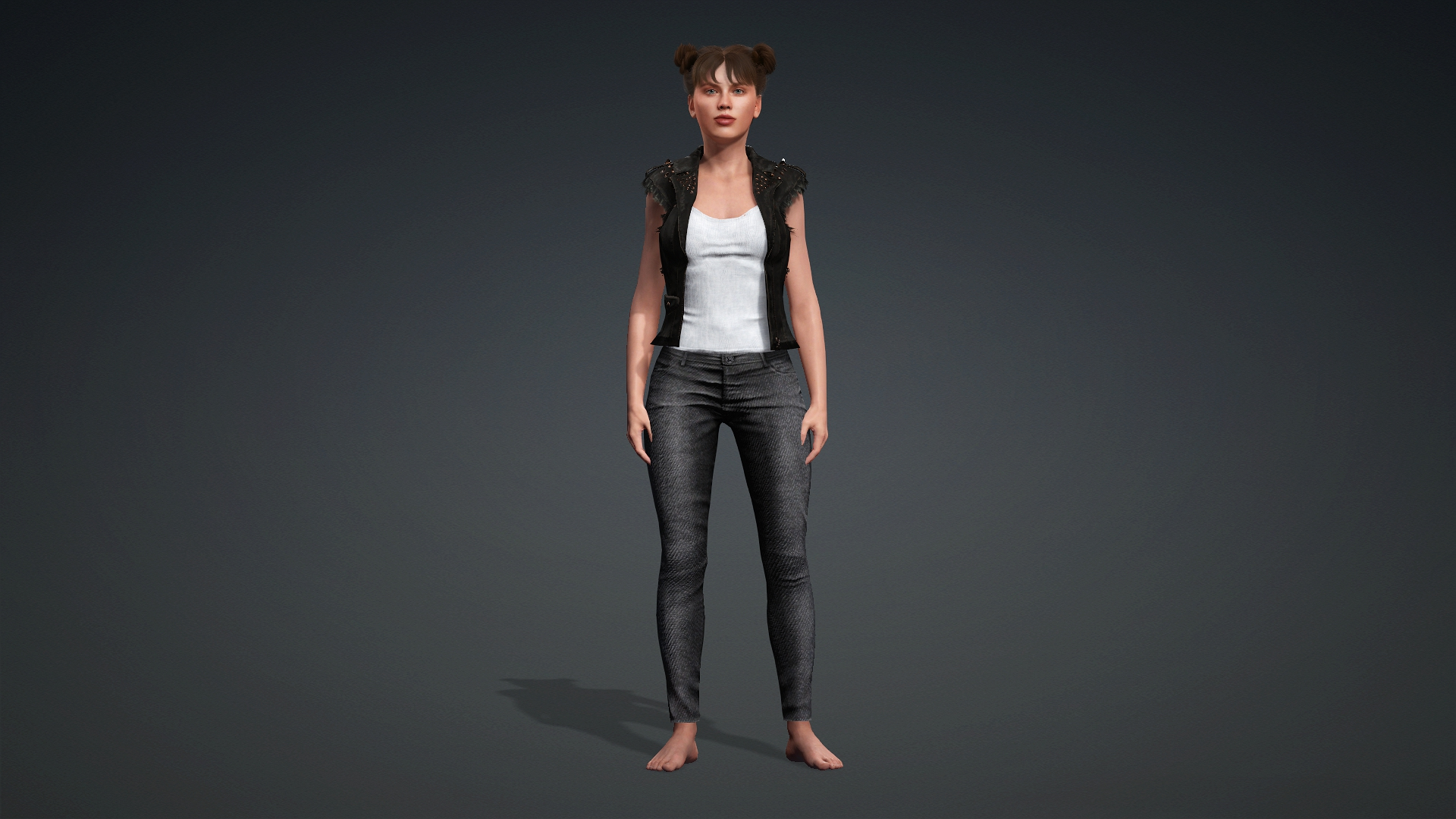 3D 3D Model Of A Woman Model - TurboSquid 2303734