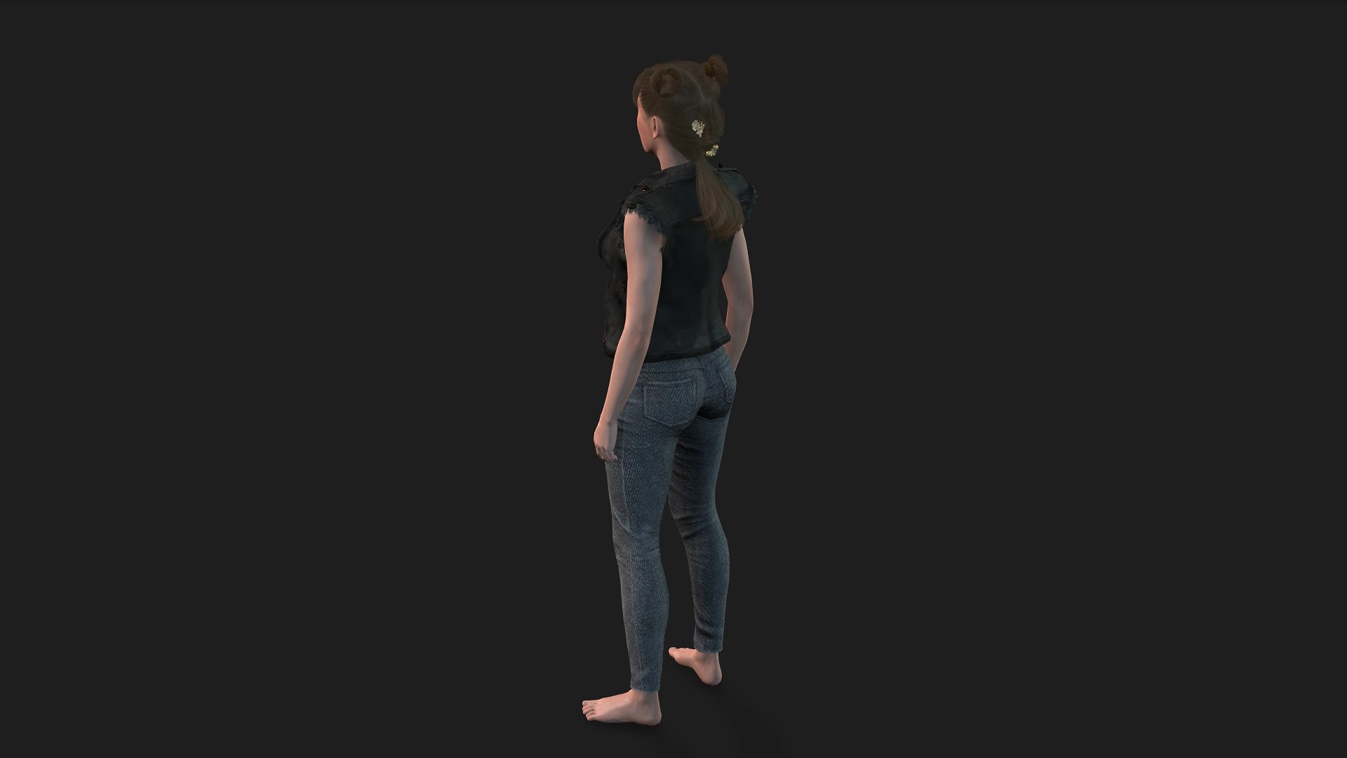3D 3D Model Of A Woman Model - TurboSquid 2303734