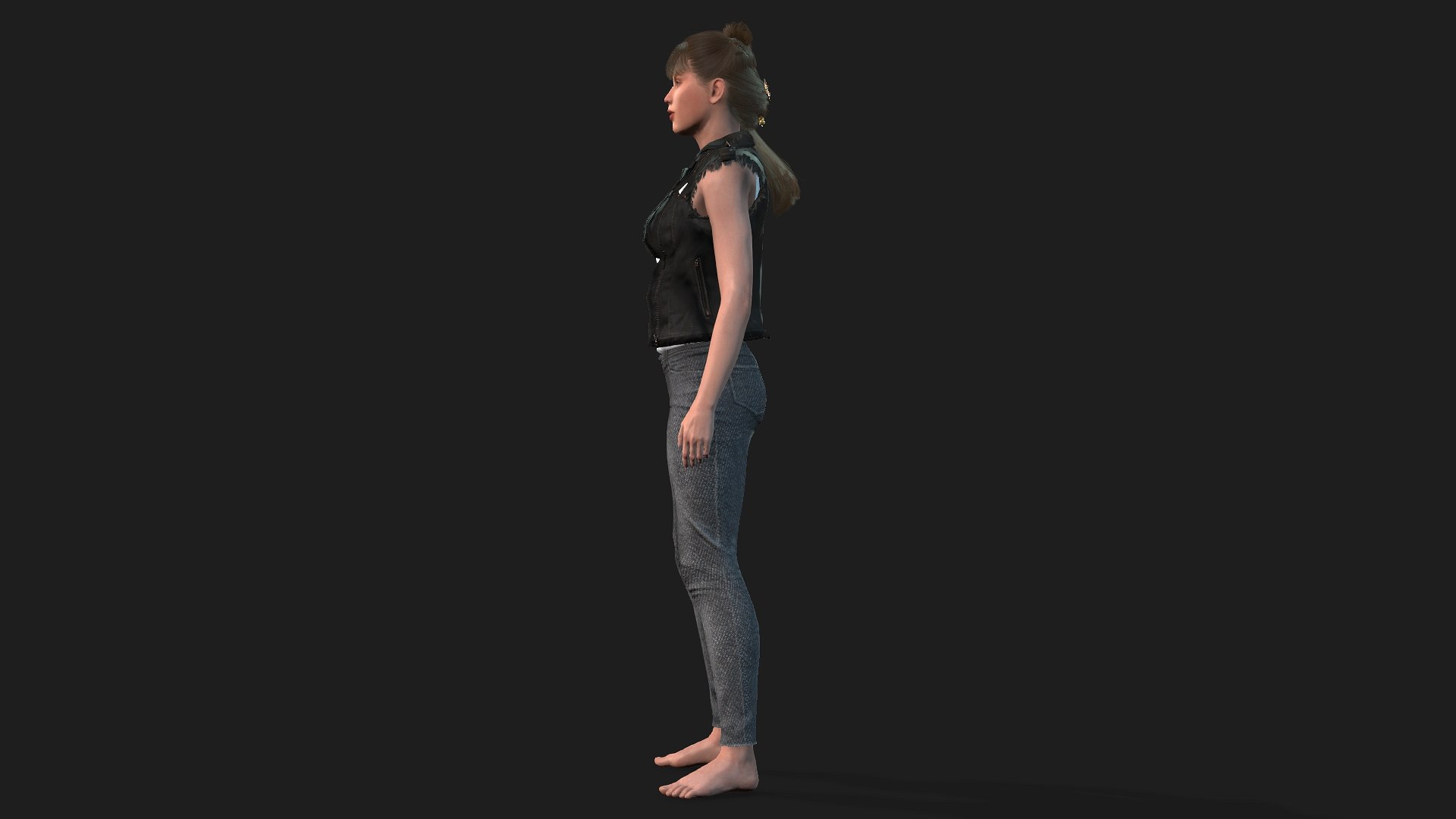 3D 3D Model Of A Woman Model - TurboSquid 2303734