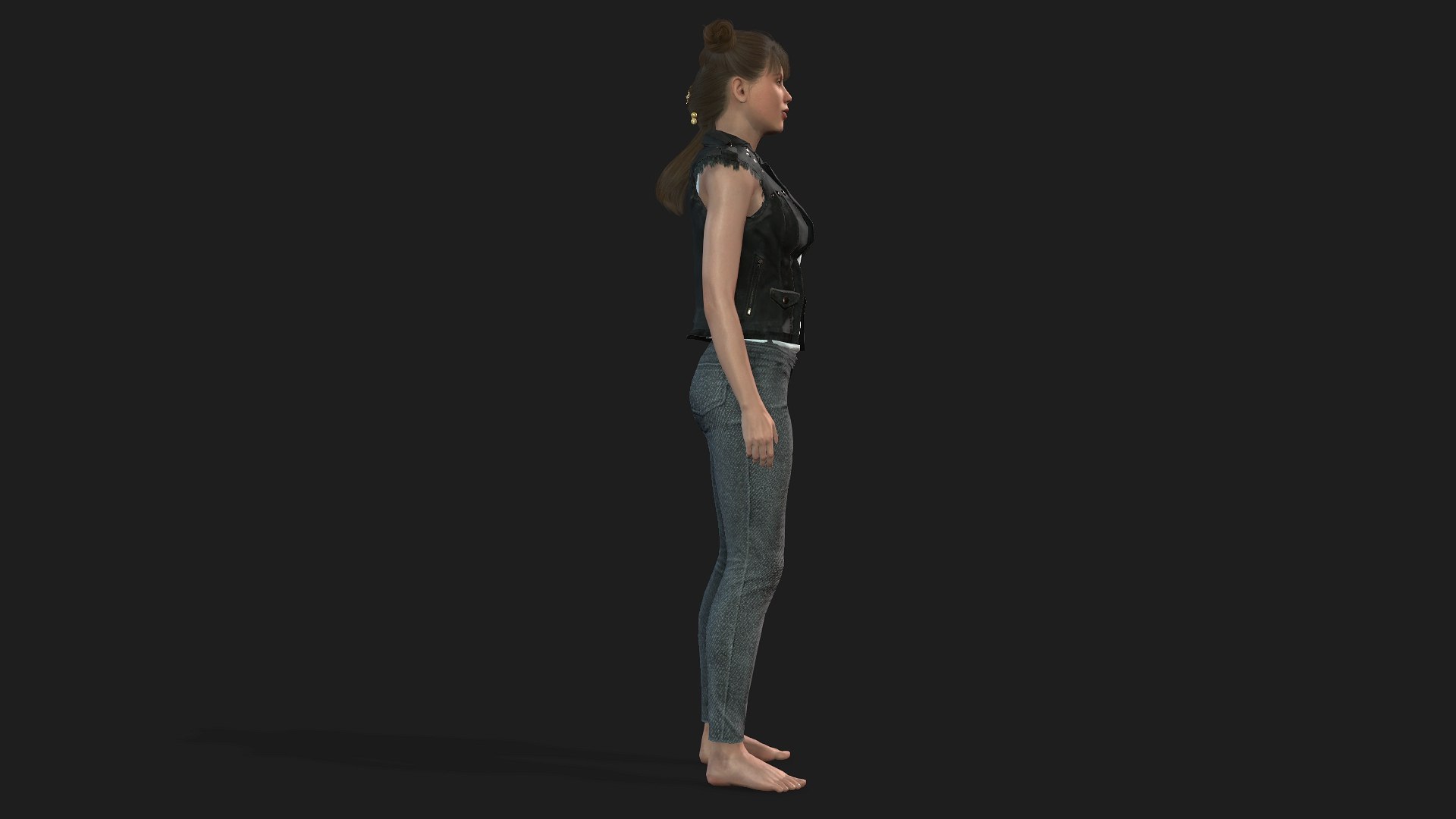 3D 3D Model Of A Woman Model - TurboSquid 2303734