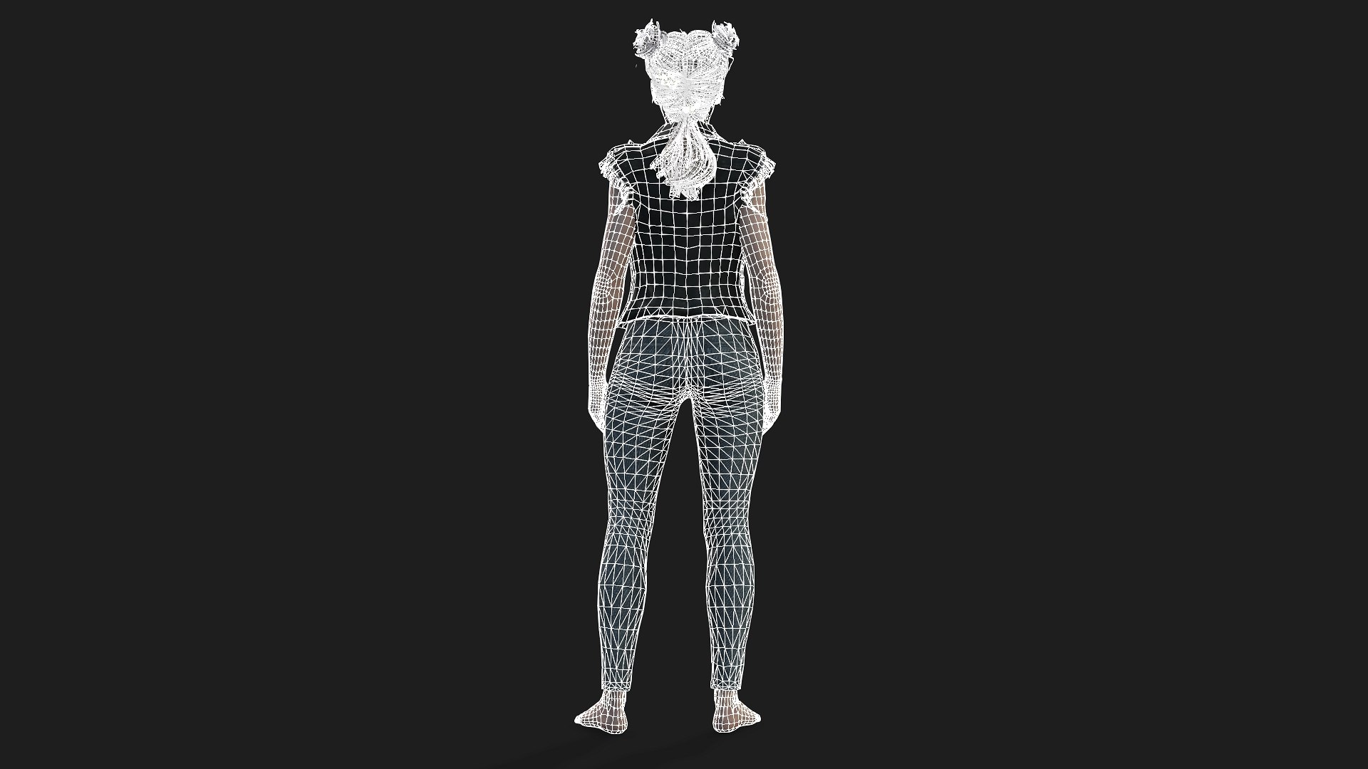 3D 3D Model Of A Woman Model - TurboSquid 2303734