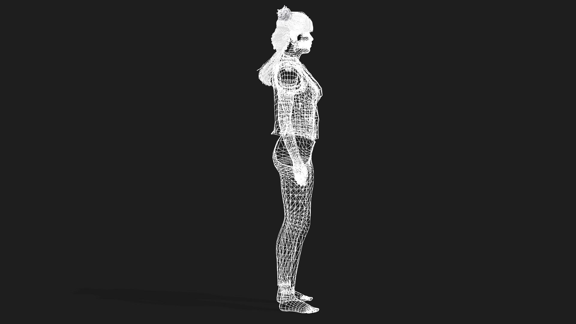 3D 3D Model Of A Woman Model - TurboSquid 2303734