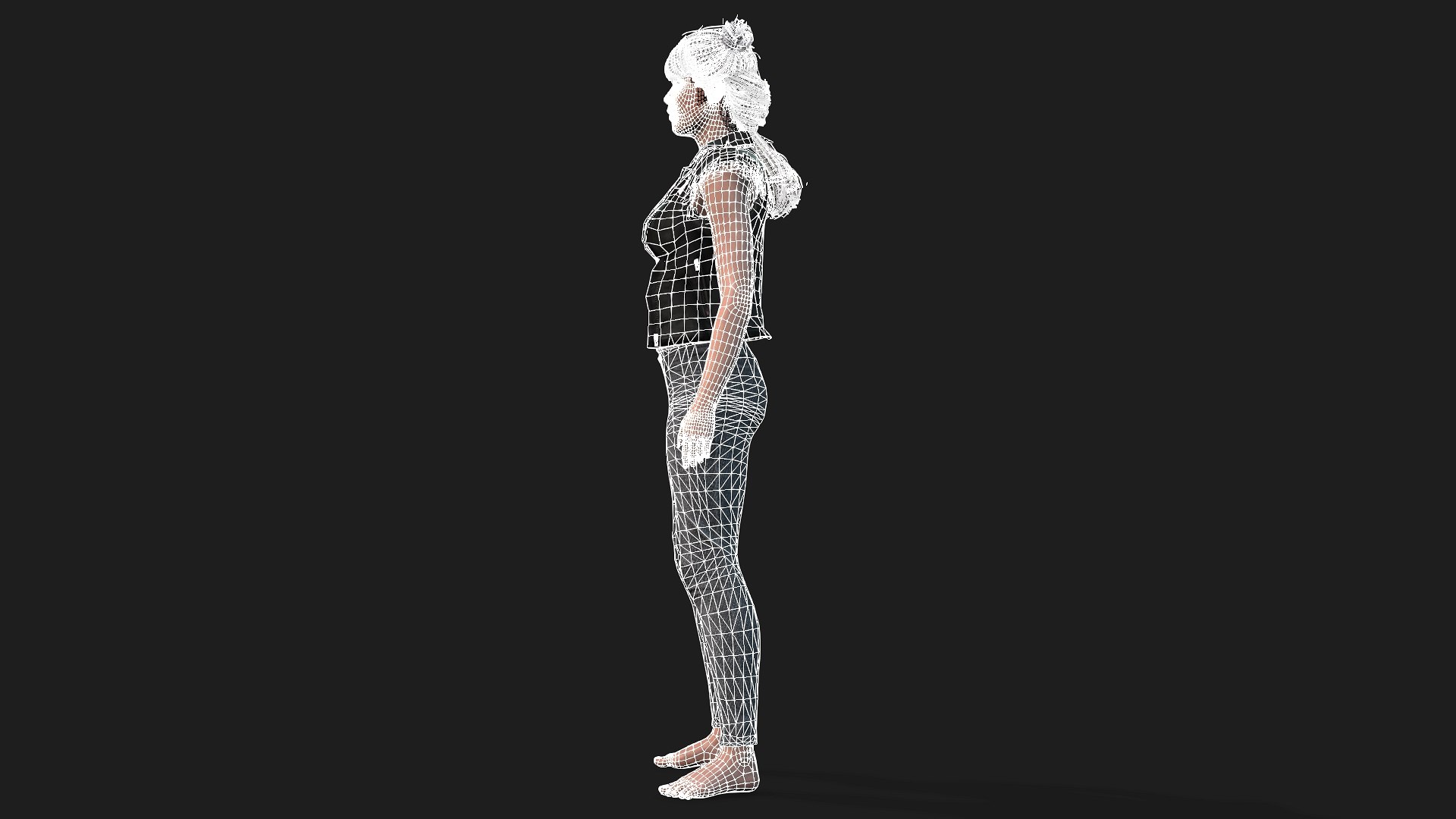 3D 3D Model Of A Woman Model - TurboSquid 2303734