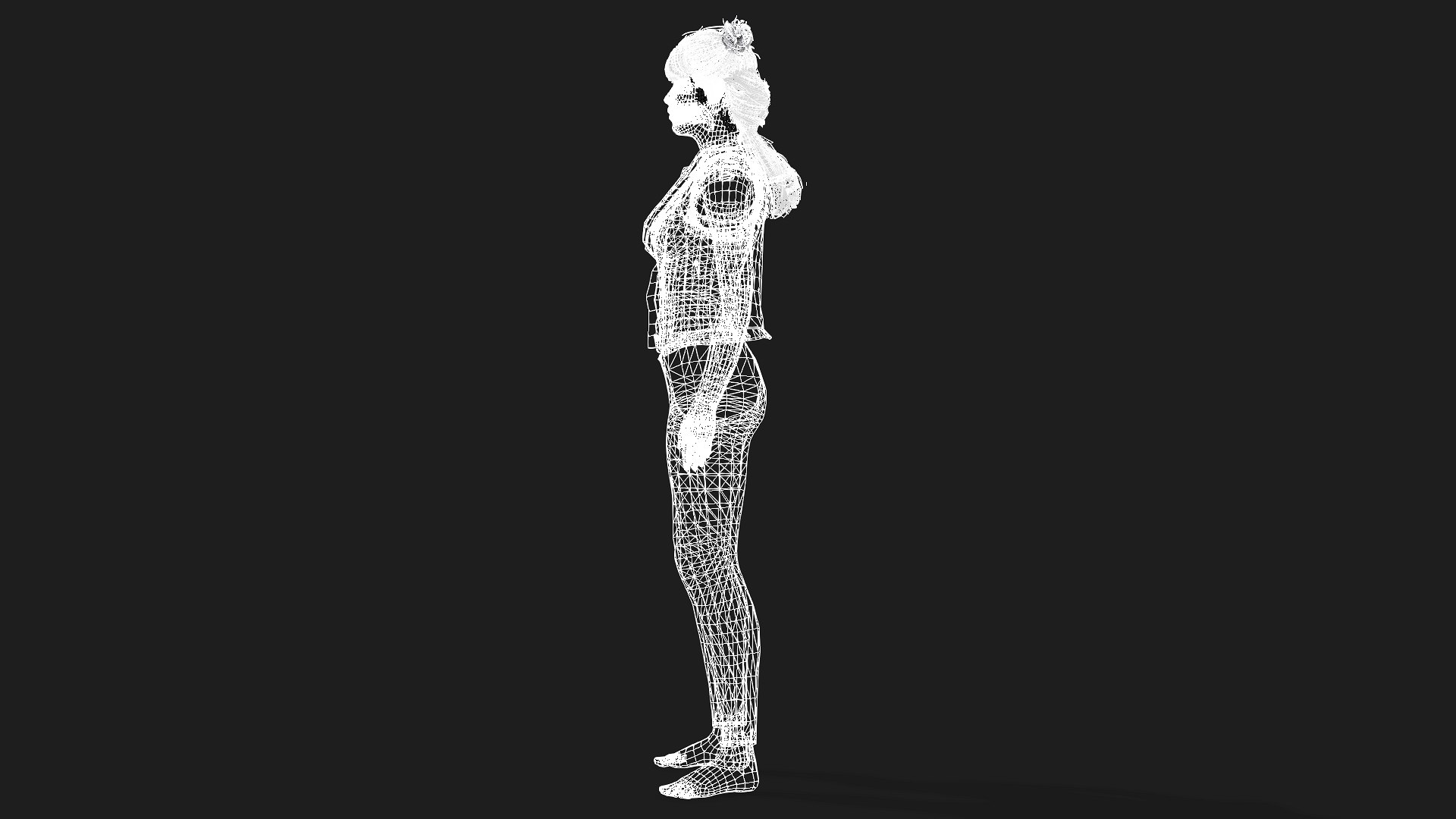 3D 3D Model Of A Woman Model - TurboSquid 2303734