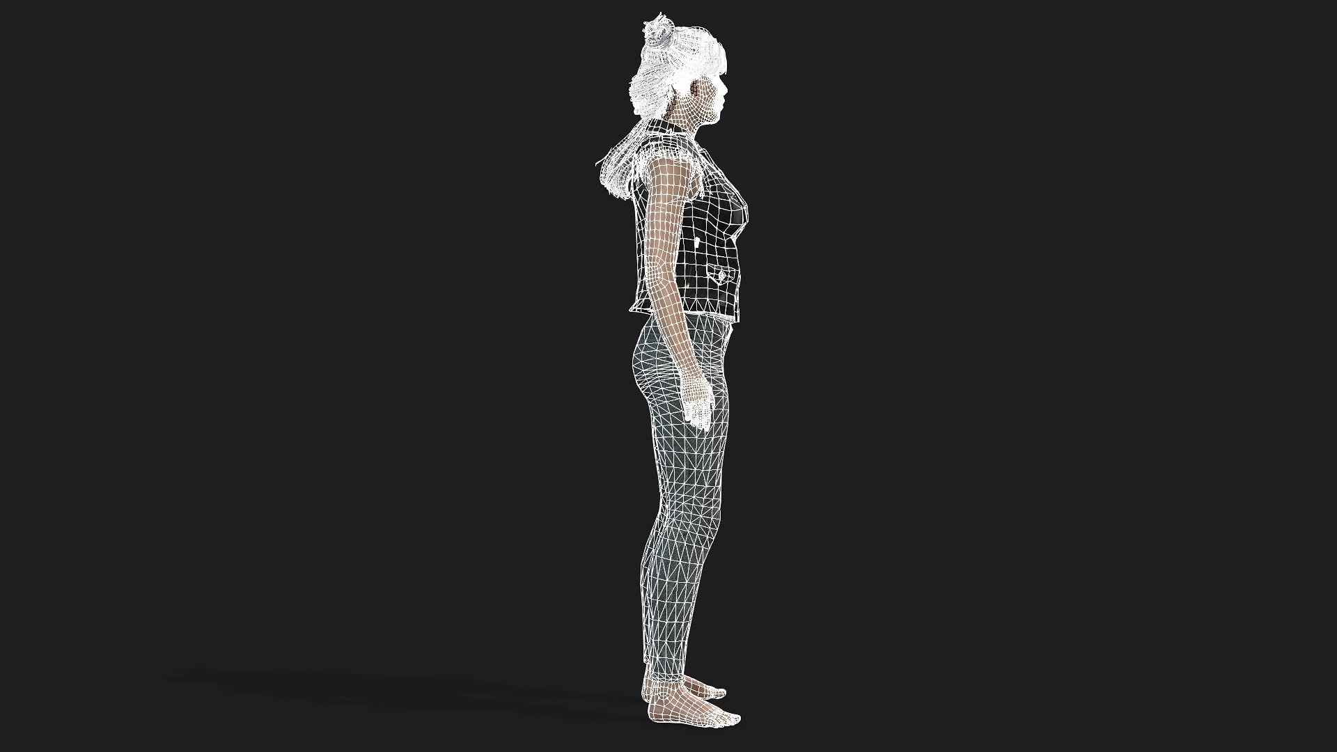 3D 3D Model Of A Woman Model - TurboSquid 2303734