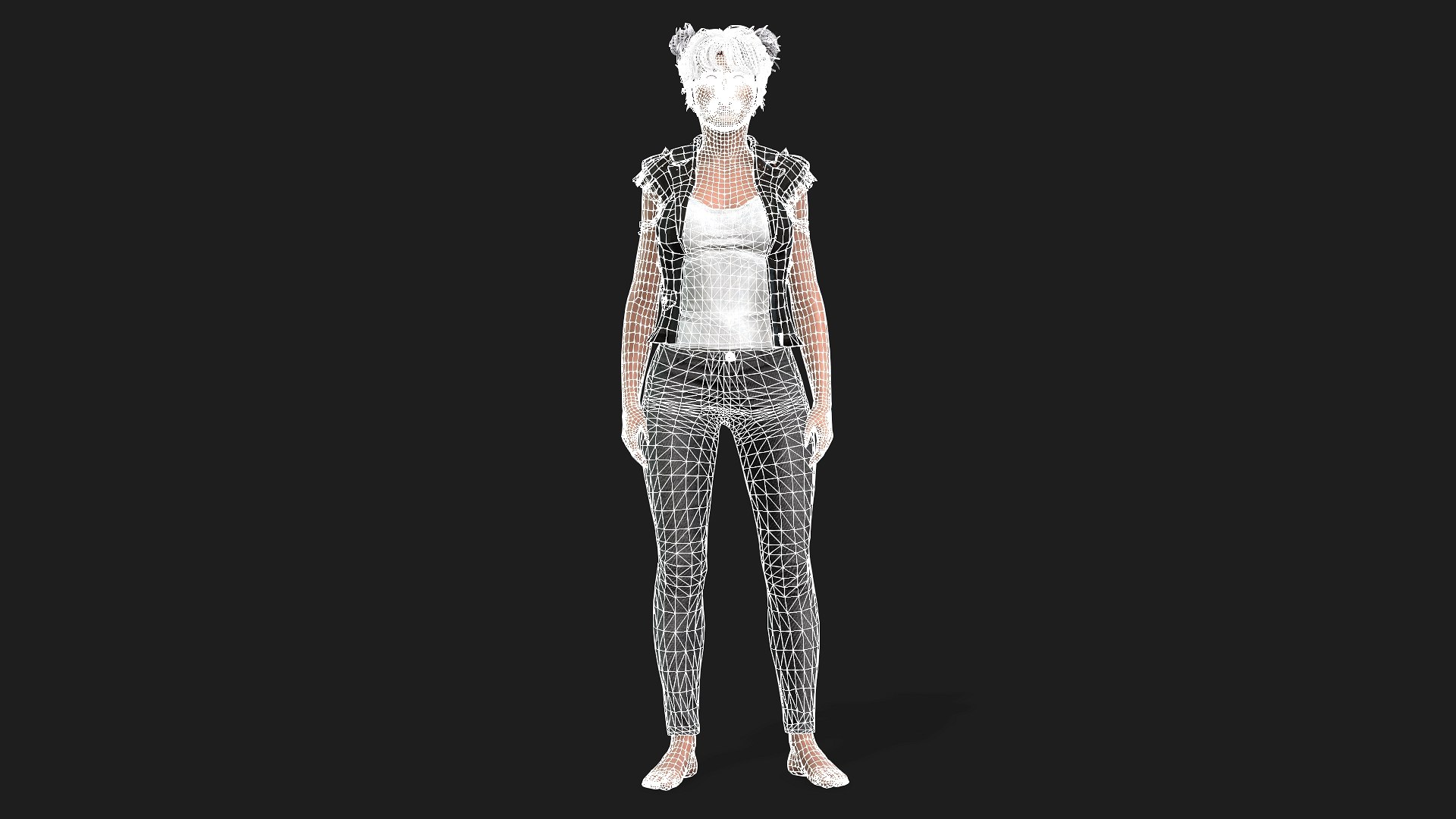 3D 3D Model Of A Woman Model - TurboSquid 2303734