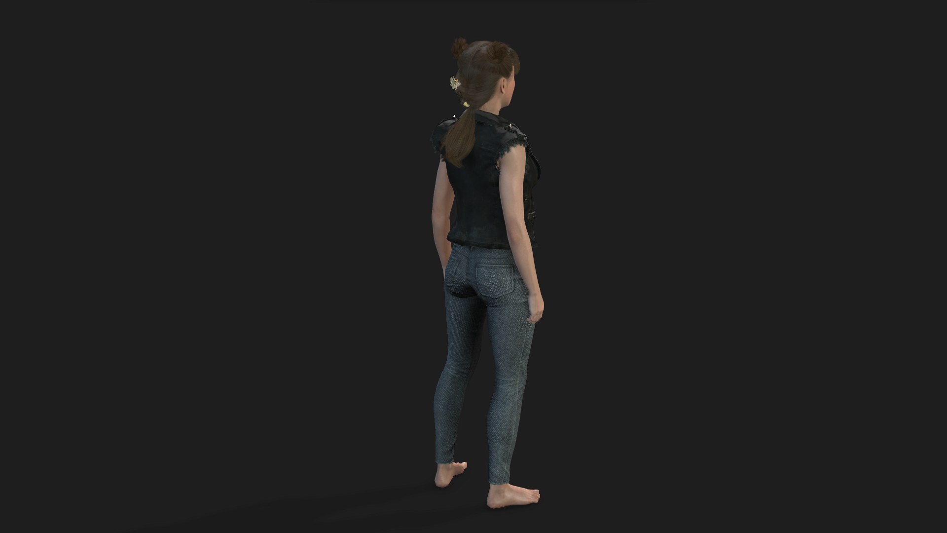 3D 3D Model Of A Woman Model - TurboSquid 2303734