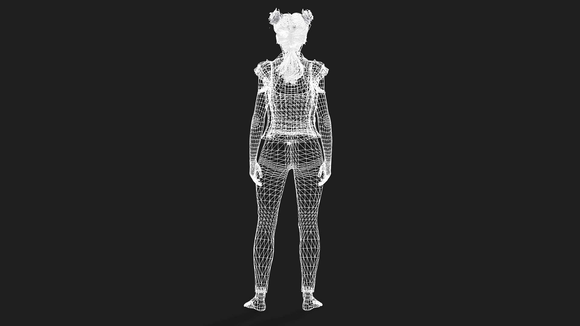 3D 3D Model Of A Woman Model - TurboSquid 2303734