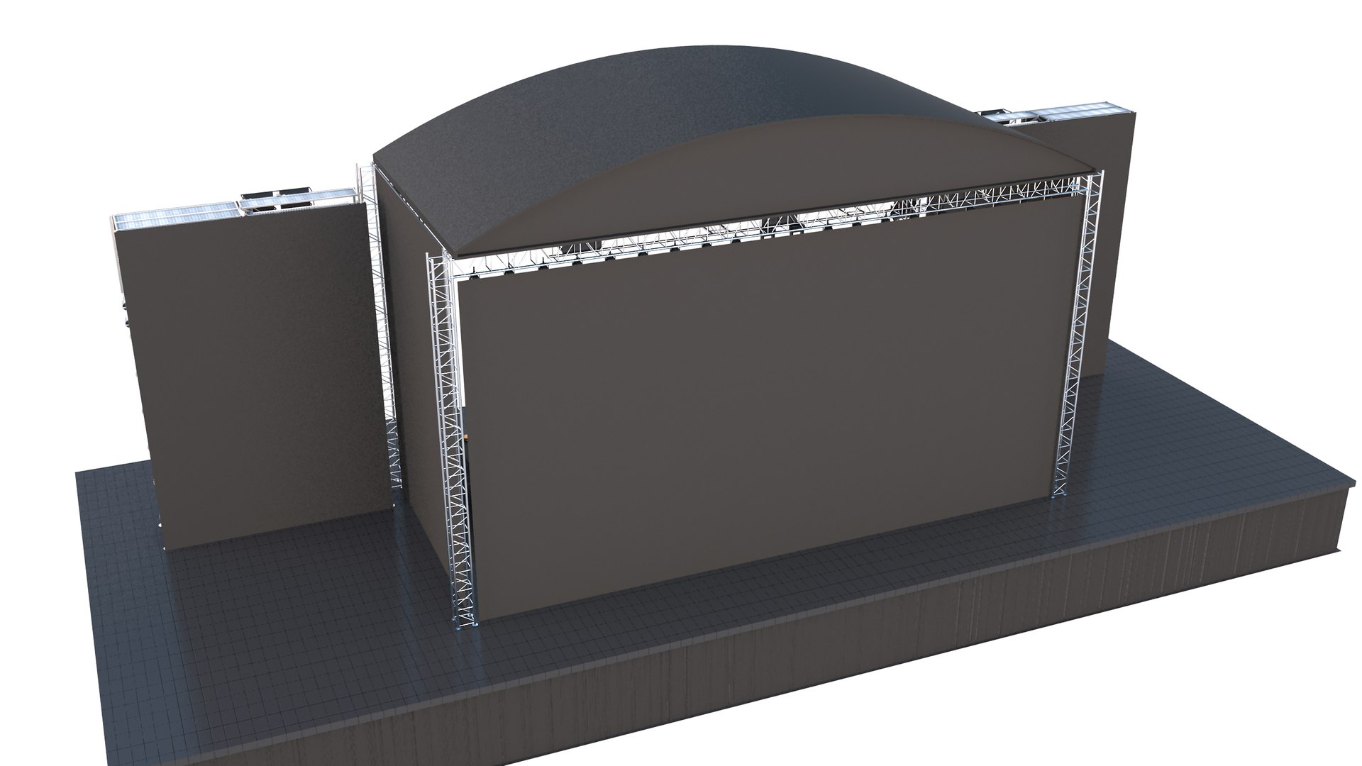 3D Model Stage Scene Structure - TurboSquid 1572636