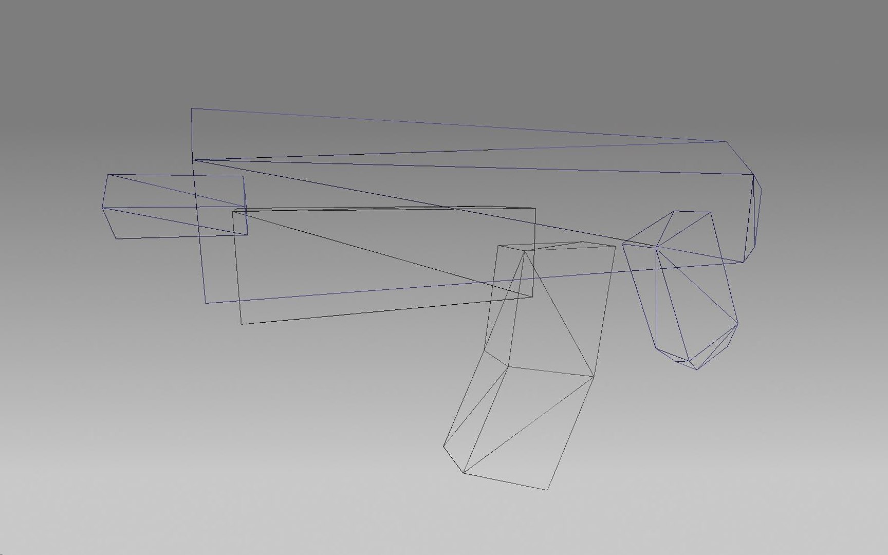 3ds Max Sci-fi Trooper Pack Gun