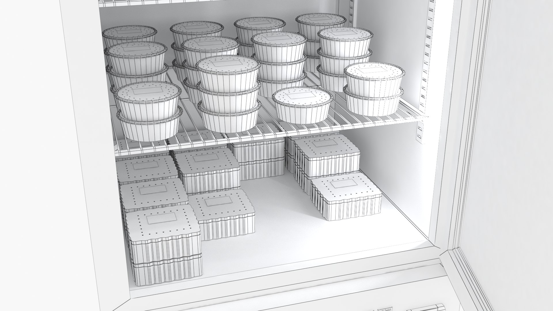Refrigerator with Live Bait 3D model - TurboSquid 2064043