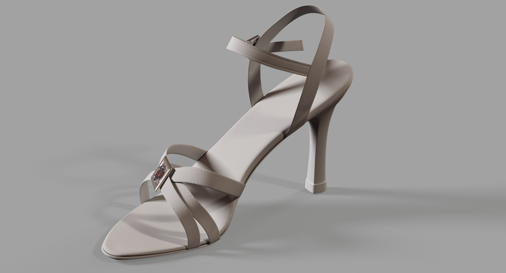 3D Female Sandals Dancing Model - TurboSquid 1538564