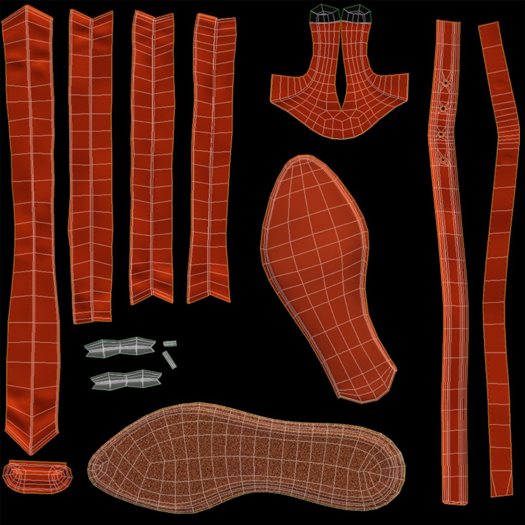 3D Female Sandals Dancing Model - TurboSquid 1538564