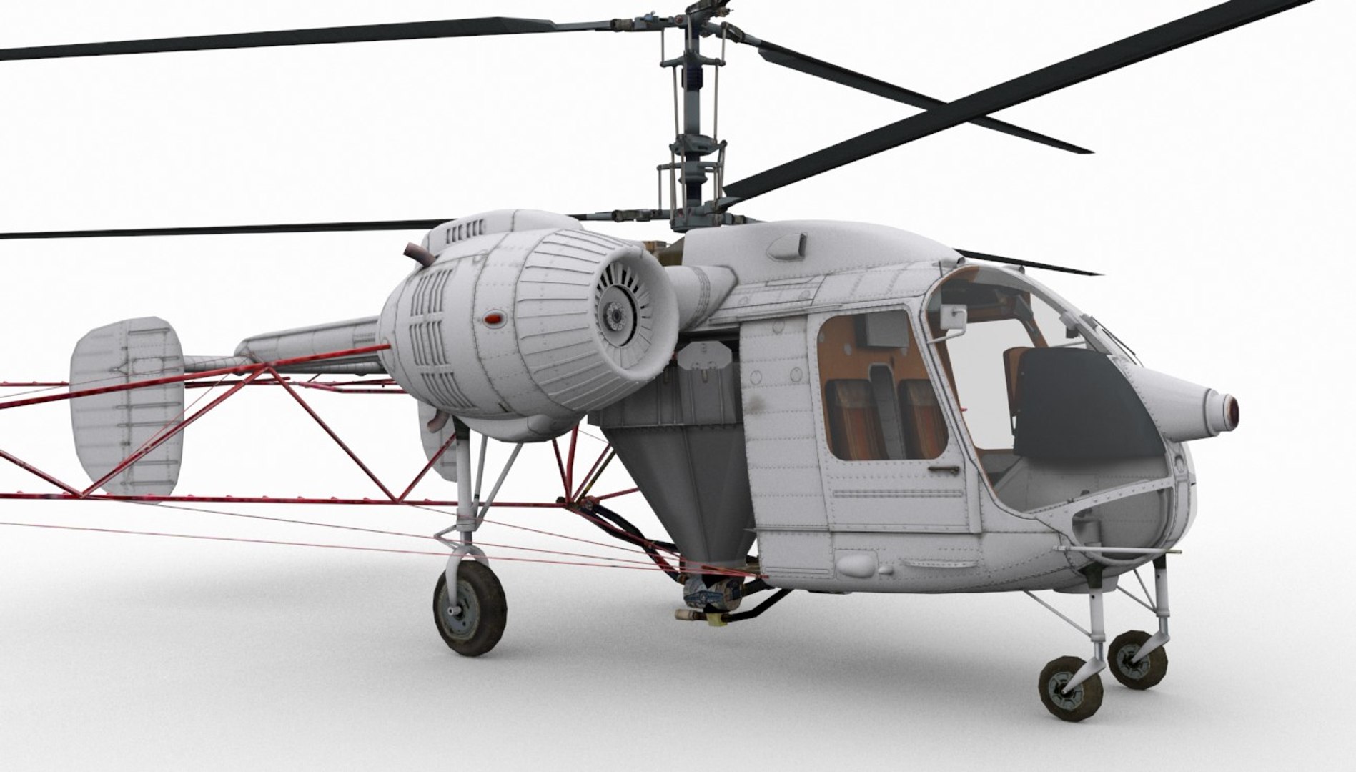 3d Kamov Ka-26 Model