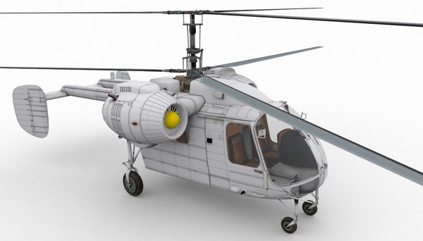 3d kamov ka-26 model
