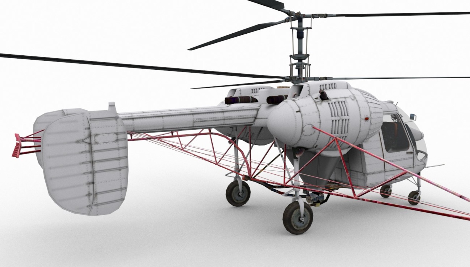 3d Kamov Ka-26 Model