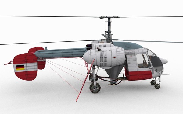 3d kamov ka-26 model