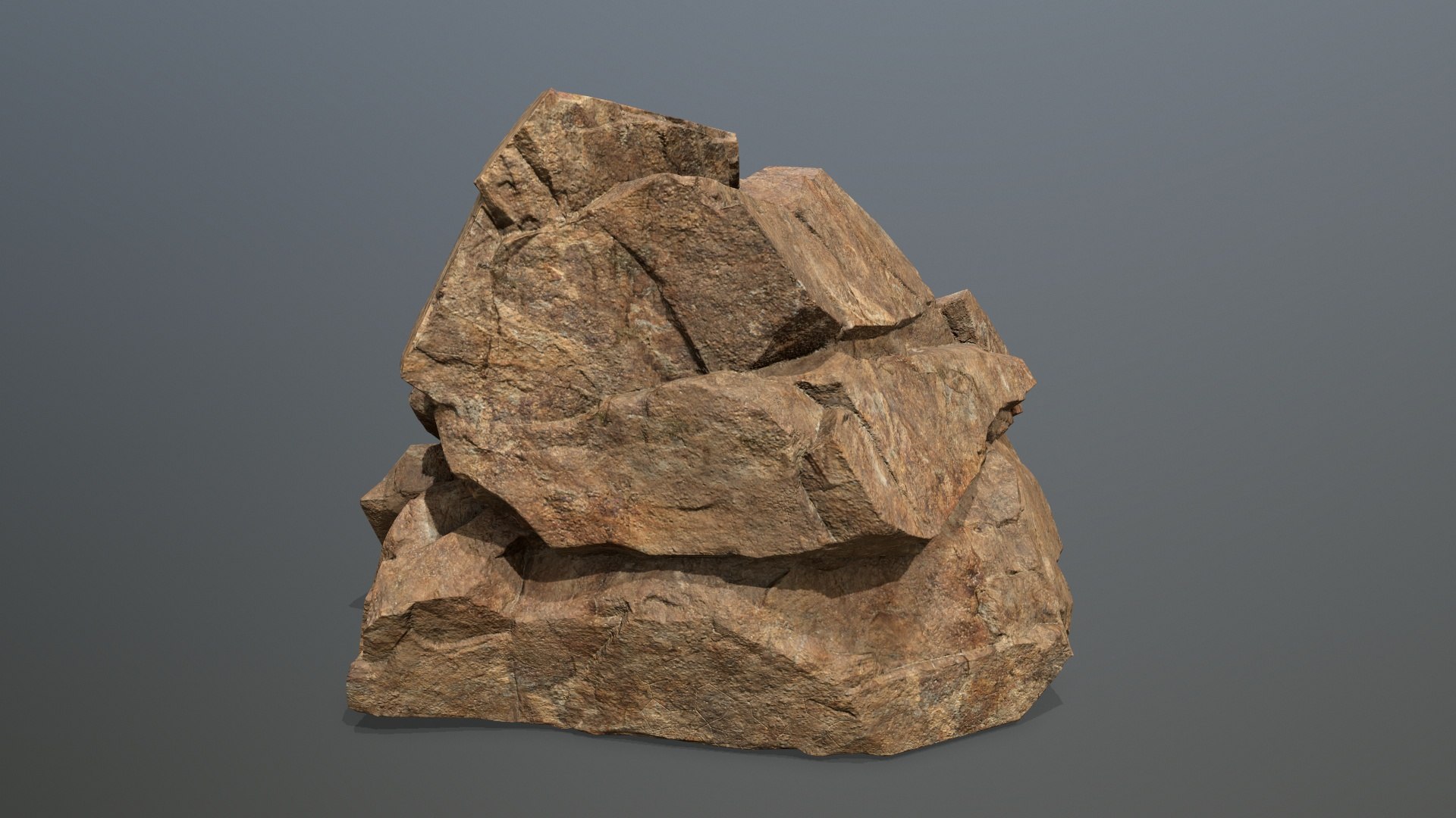 Desert Rocks 3D Model - TurboSquid 2275469