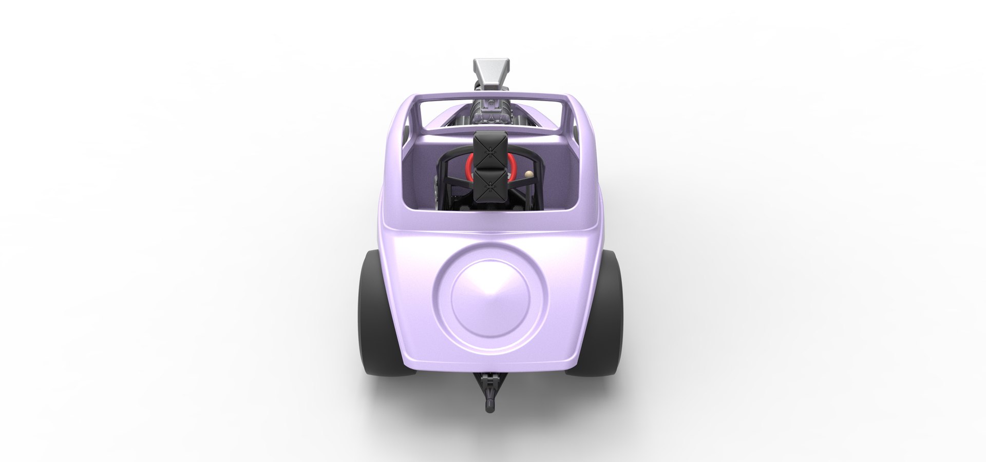 Front Engine Old School Dragster With Shell Version 10 Scale 1 To 25 3D ...