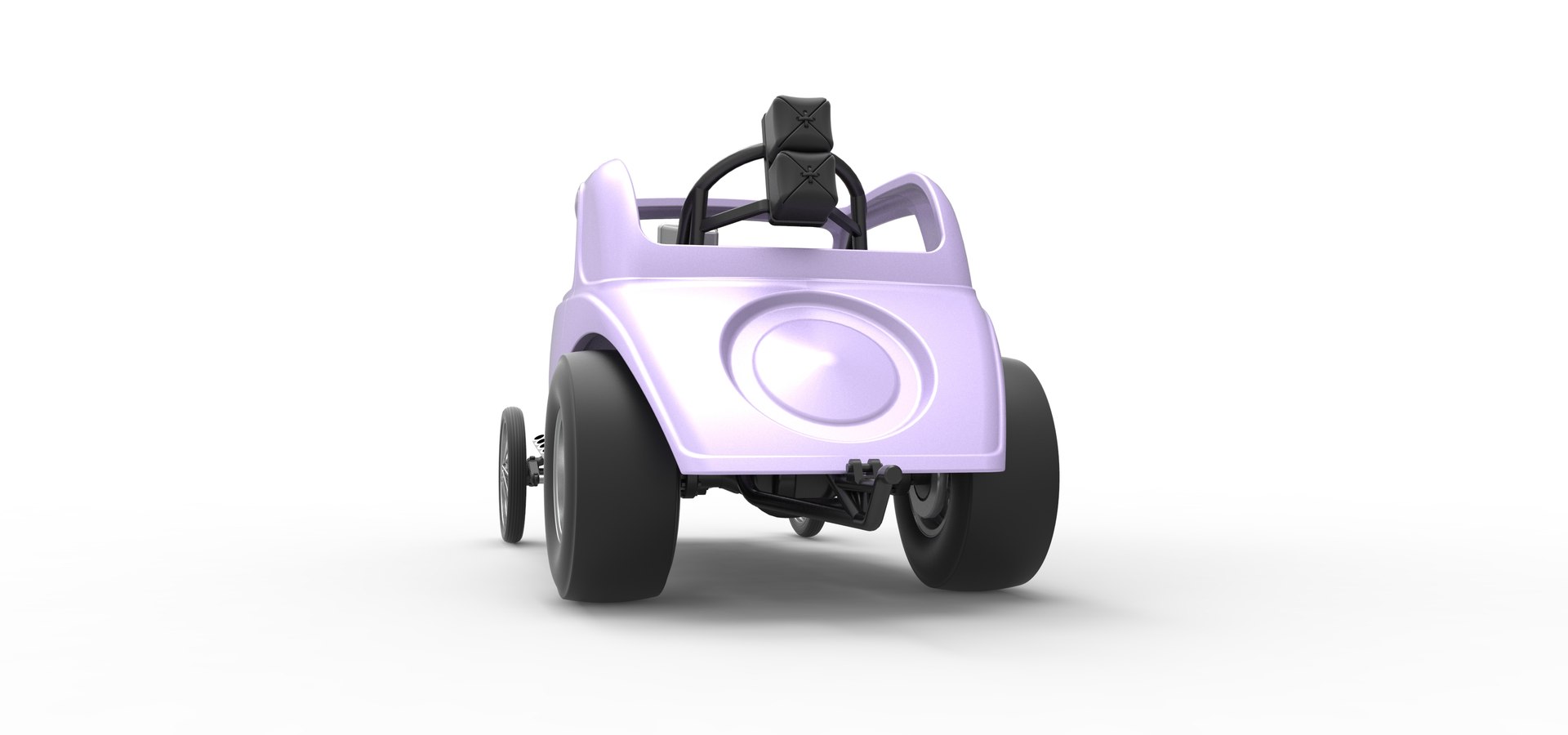 Front Engine Old School Dragster With Shell Version 10 Scale 1 To 25 3D ...