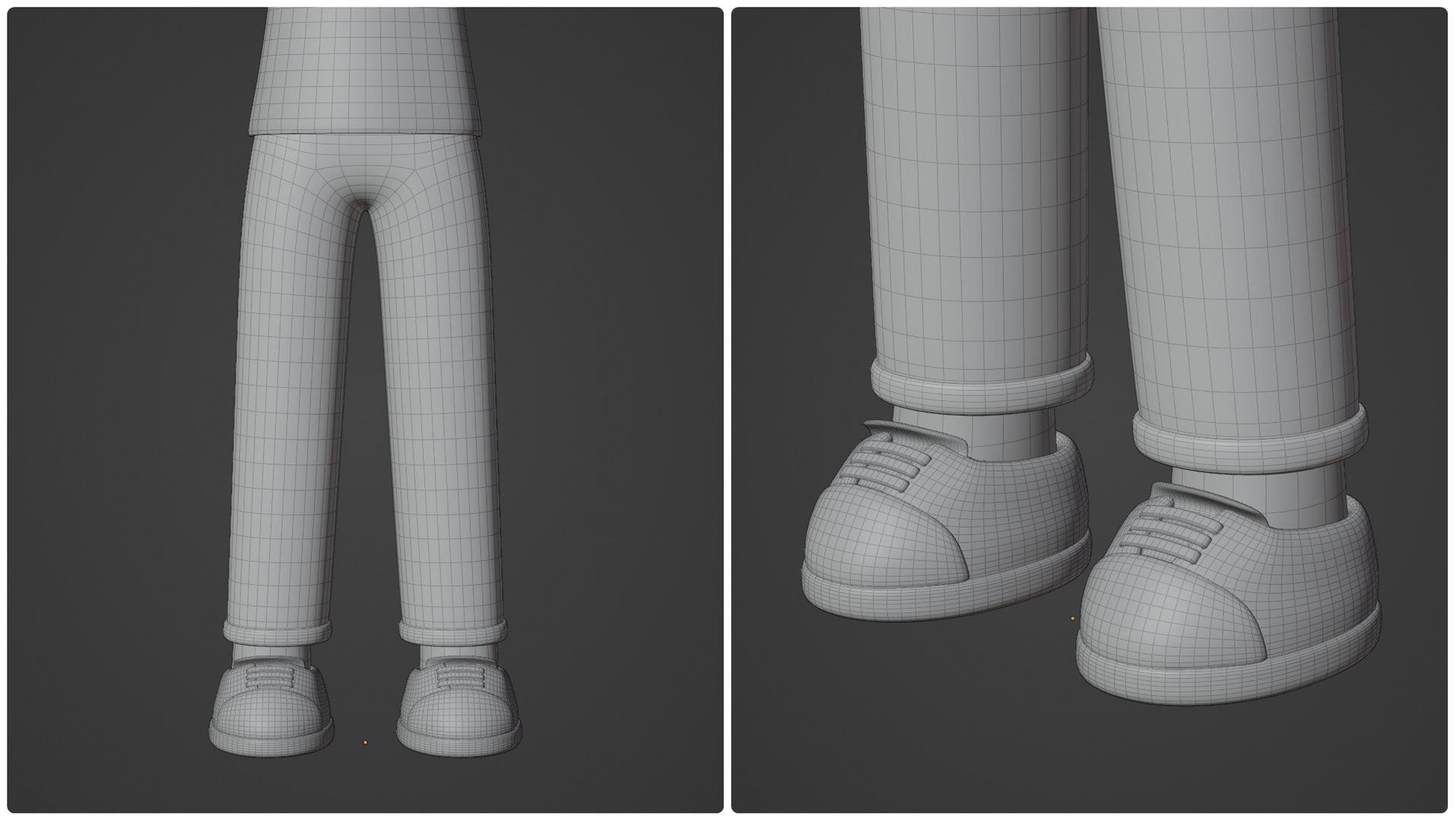 Minimal Man Cartoon Character 03 3D Model - TurboSquid 1961310