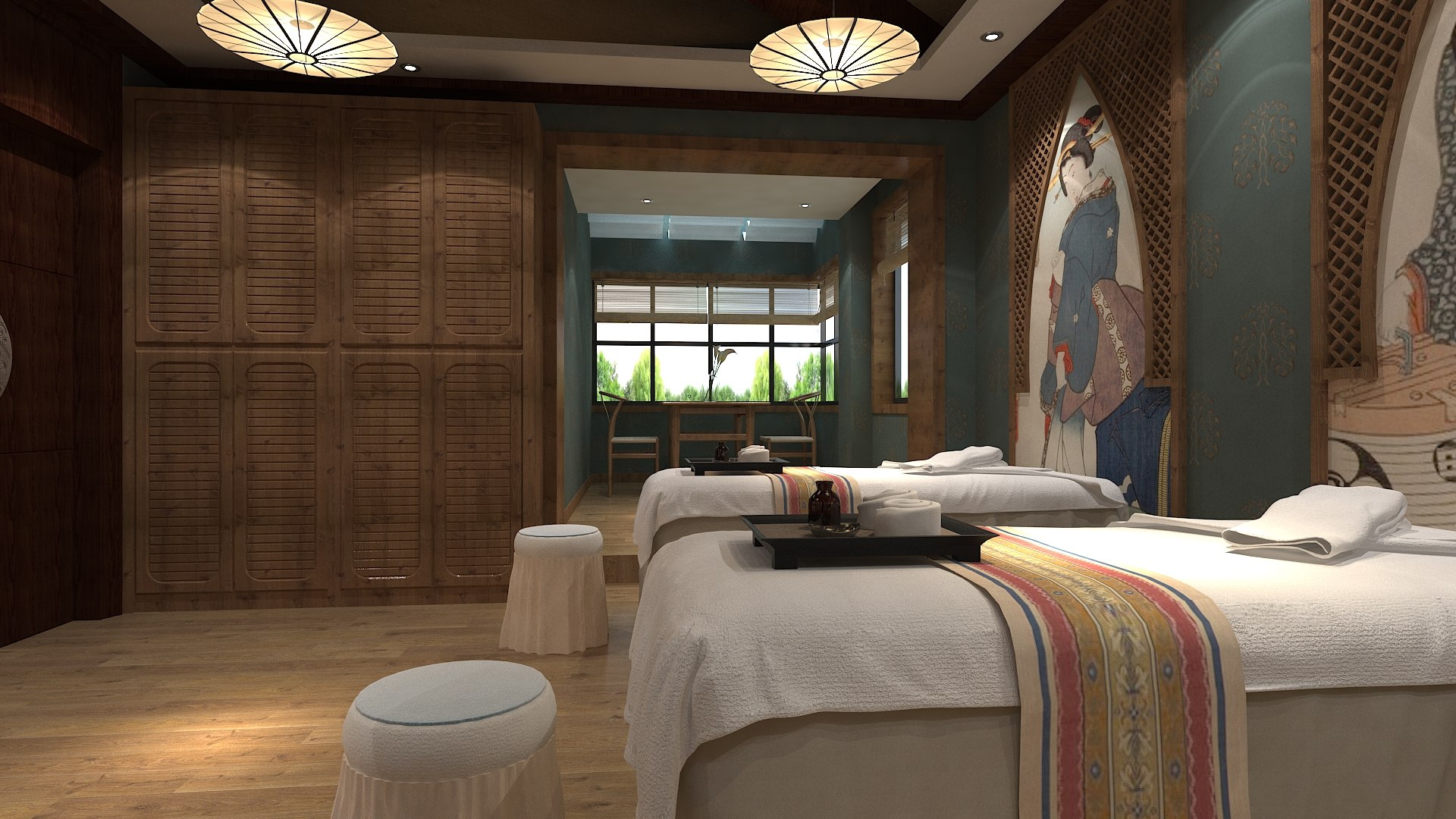 Spa Beauty Salon 3D Model - TurboSquid 1657702