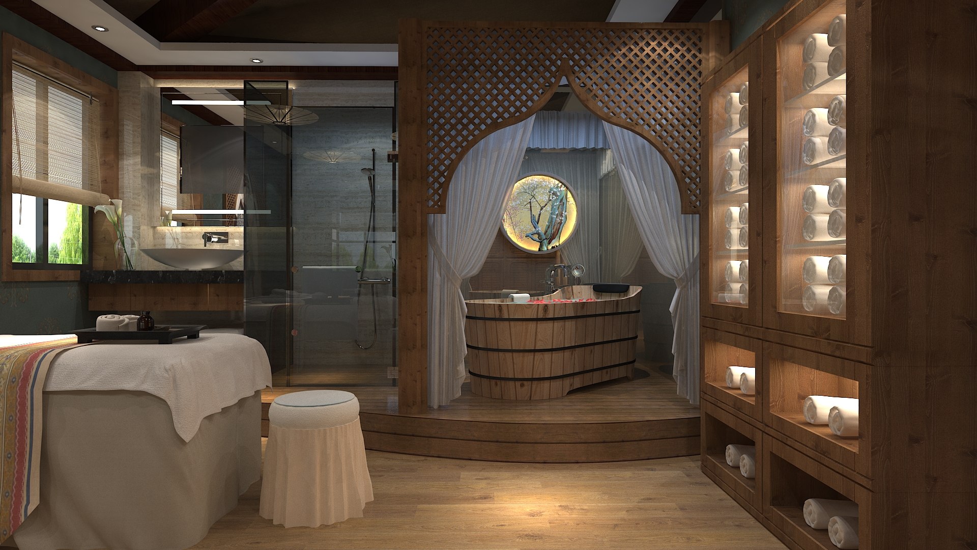 Spa Beauty Salon 3D Model - TurboSquid 1657702