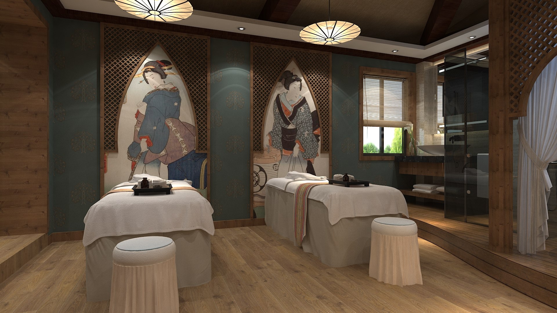 Spa Beauty Salon 3D Model - TurboSquid 1657702