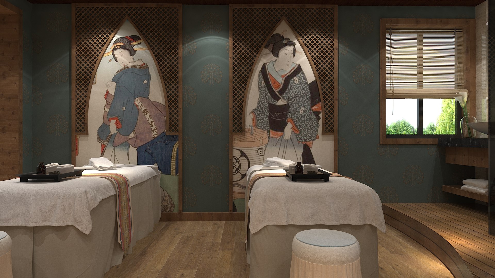 Spa Beauty Salon 3D Model - TurboSquid 1657702