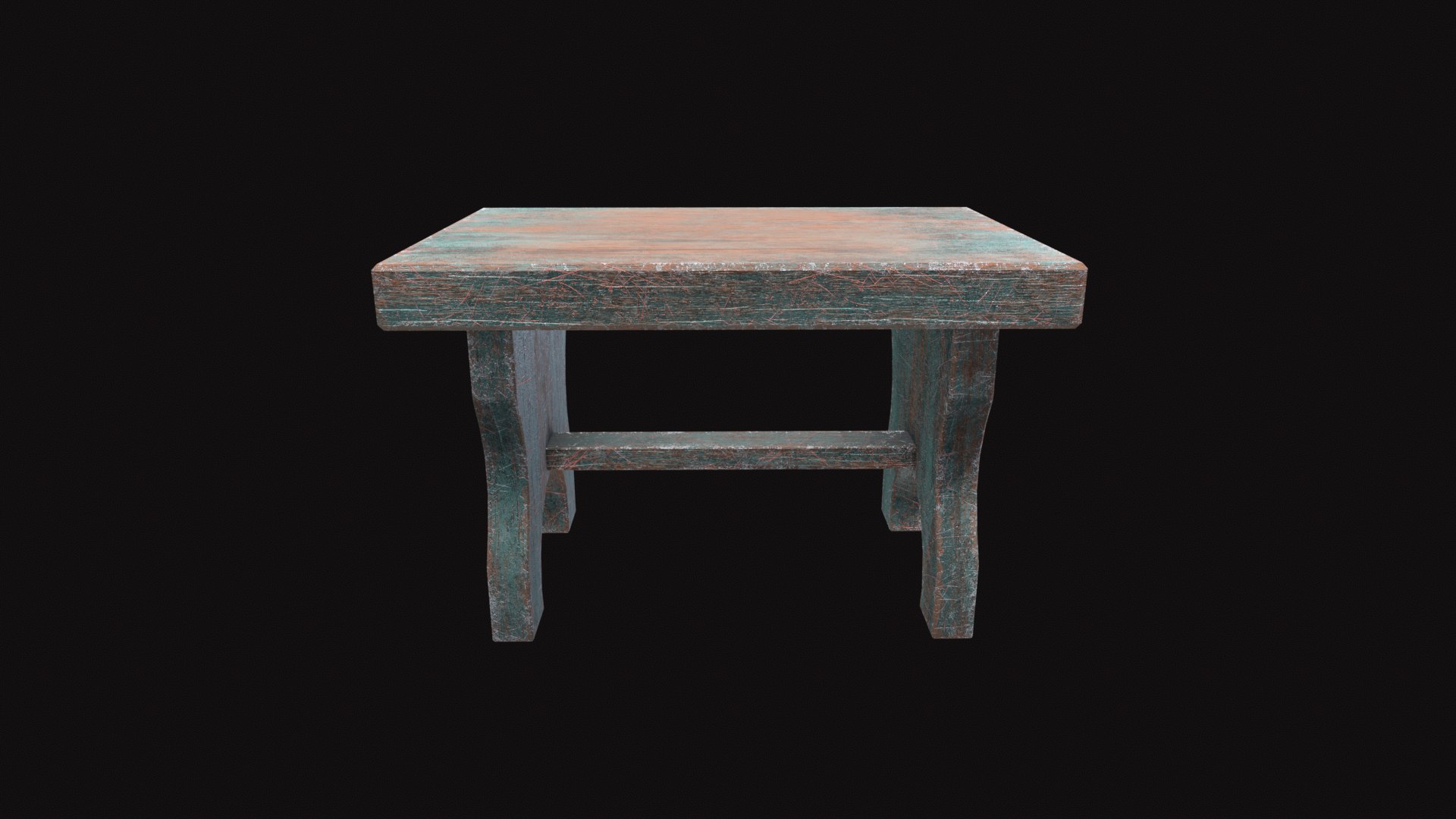 Medieval W Stool 3D Model - TurboSquid 2322835