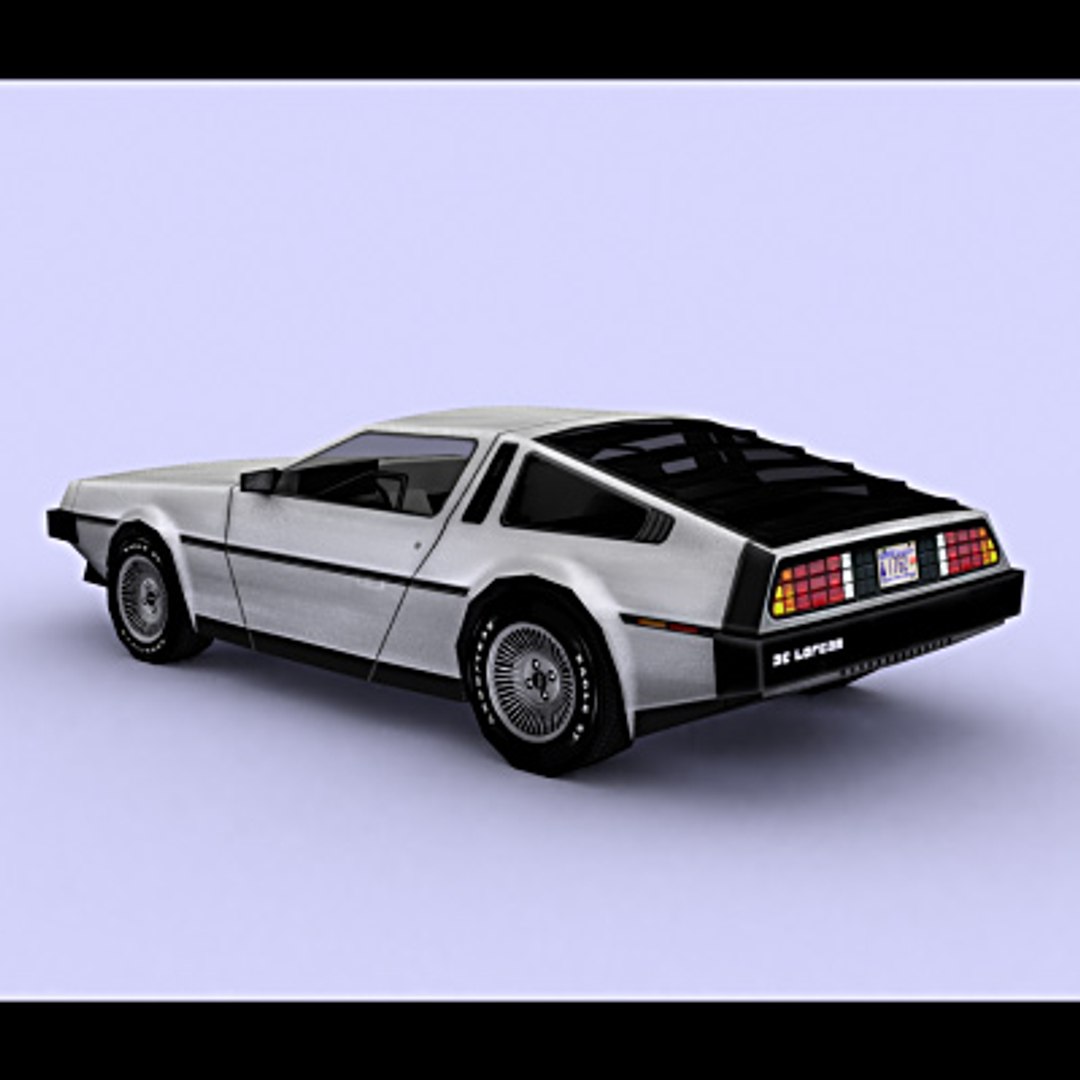 Free Delorean 3d Model