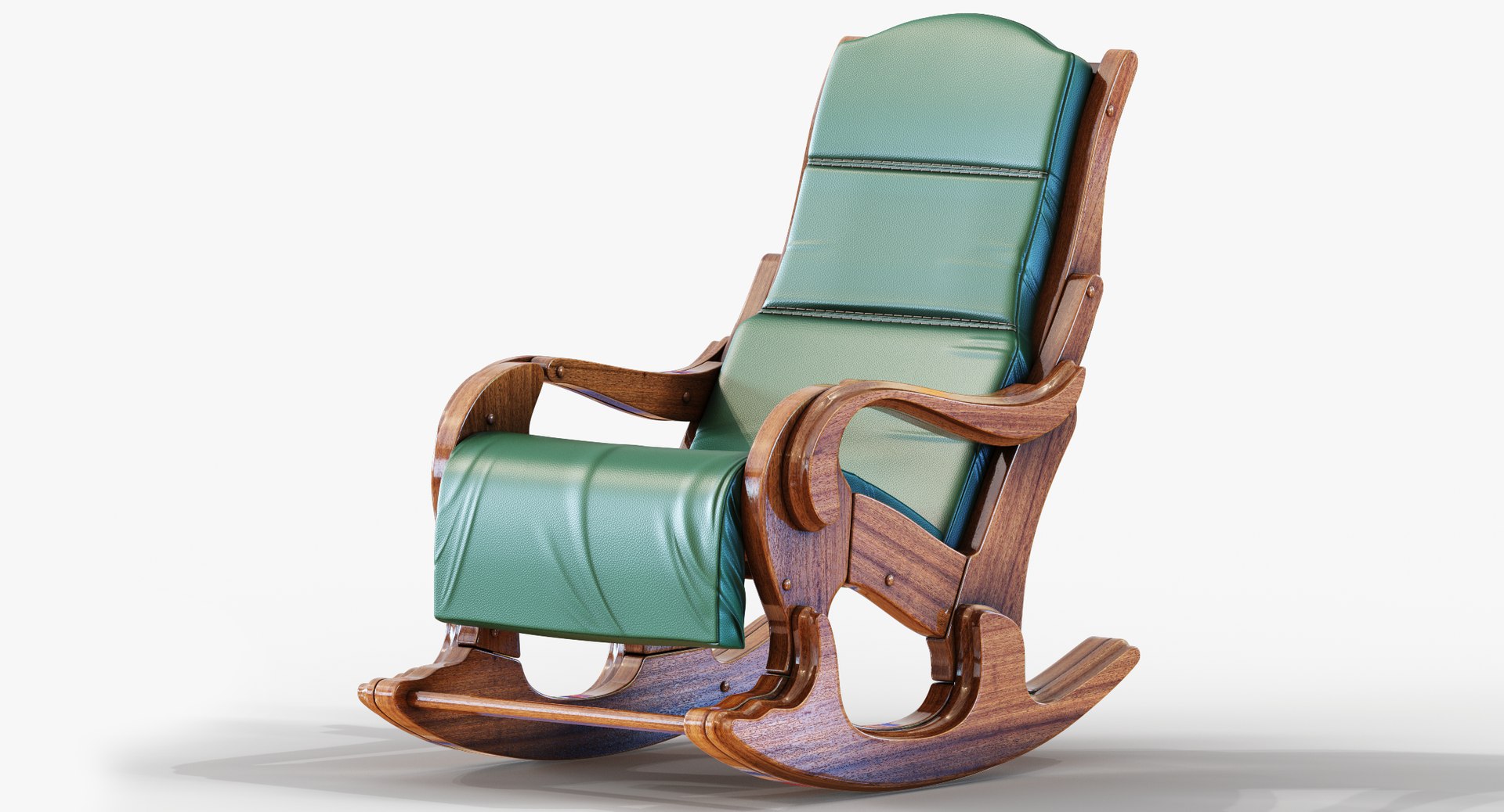 3D Rocking Chair Model - TurboSquid 1339353