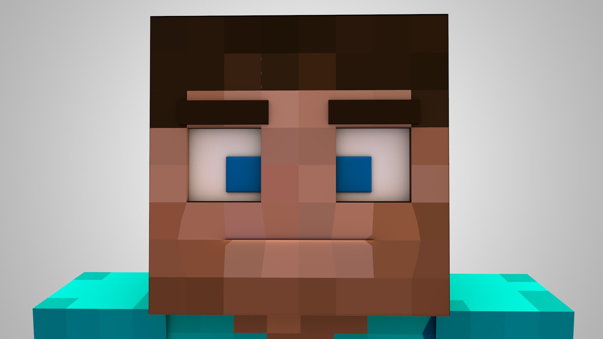 Steve Minecraft 3d C4d