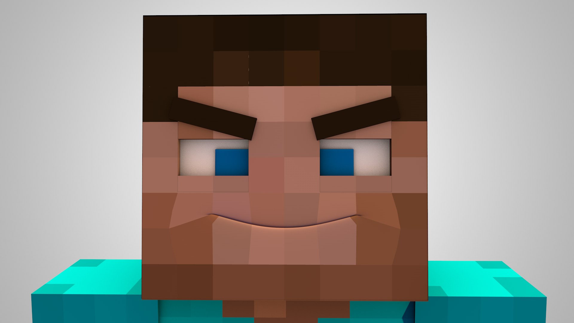 Steve Minecraft 3d C4d