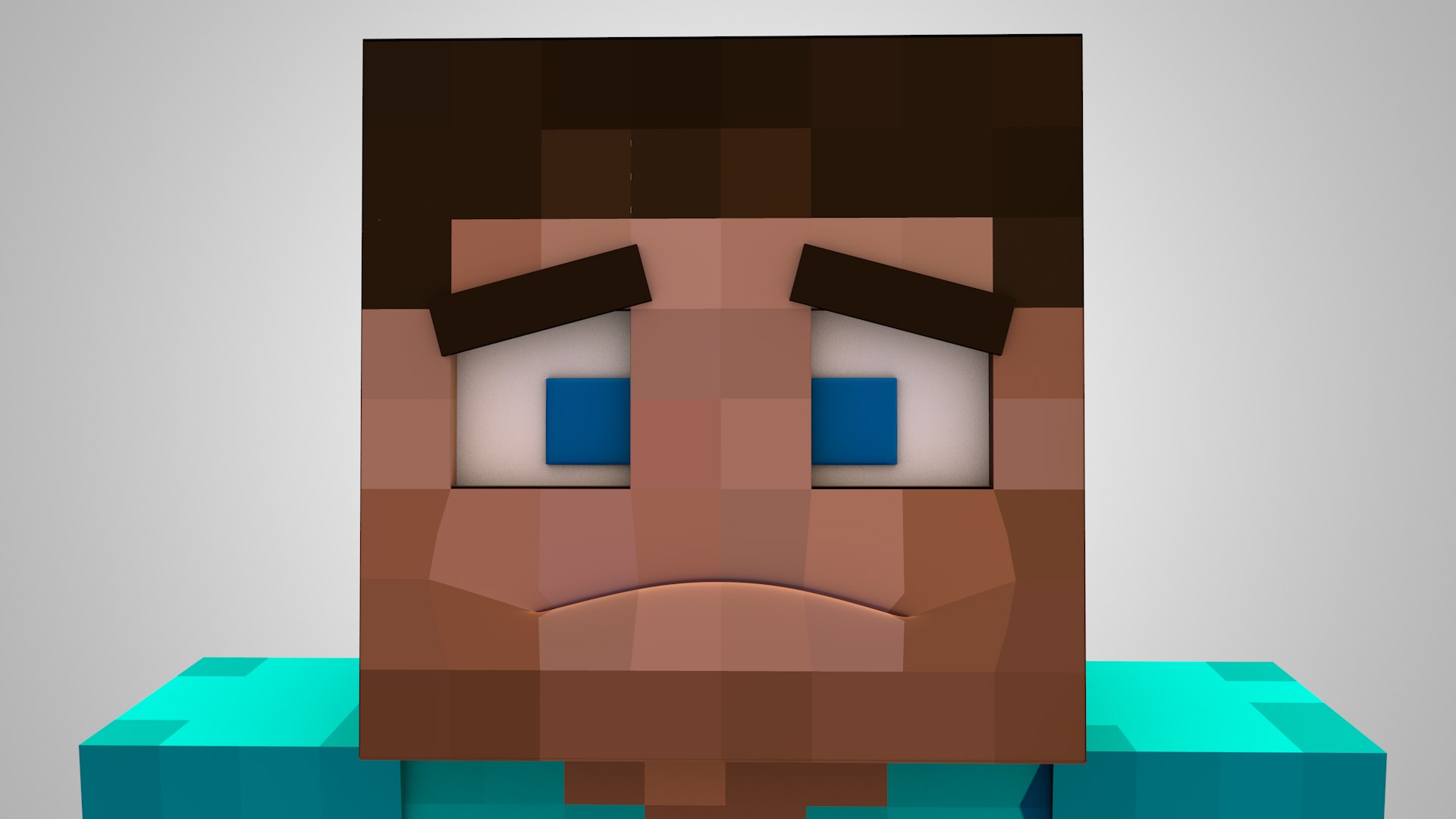 Steve Minecraft 3d C4d