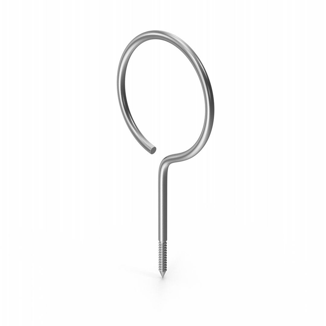 3D Ring Head Screw Model - TurboSquid 2354770