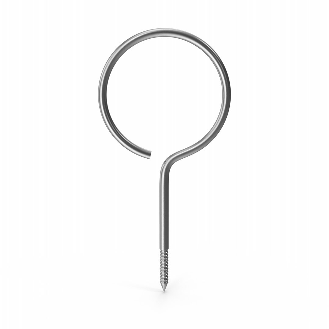 3D Ring Head Screw Model - TurboSquid 2354770