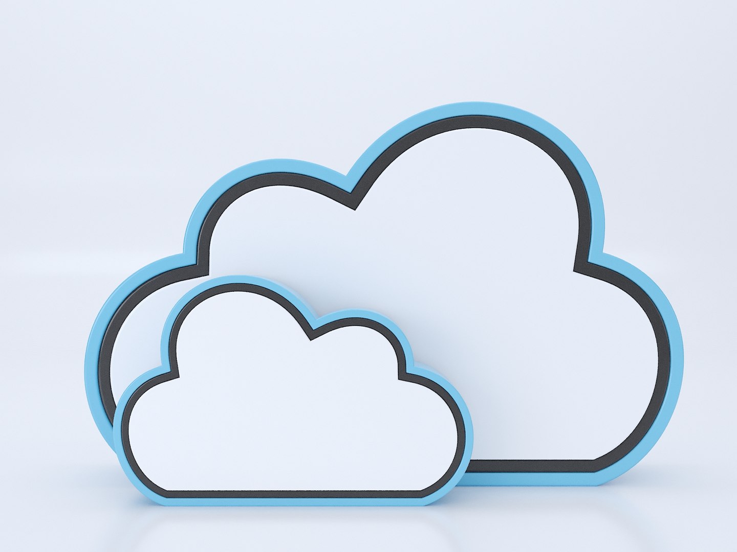 Cloud Icon 3D - TurboSquid 1481536