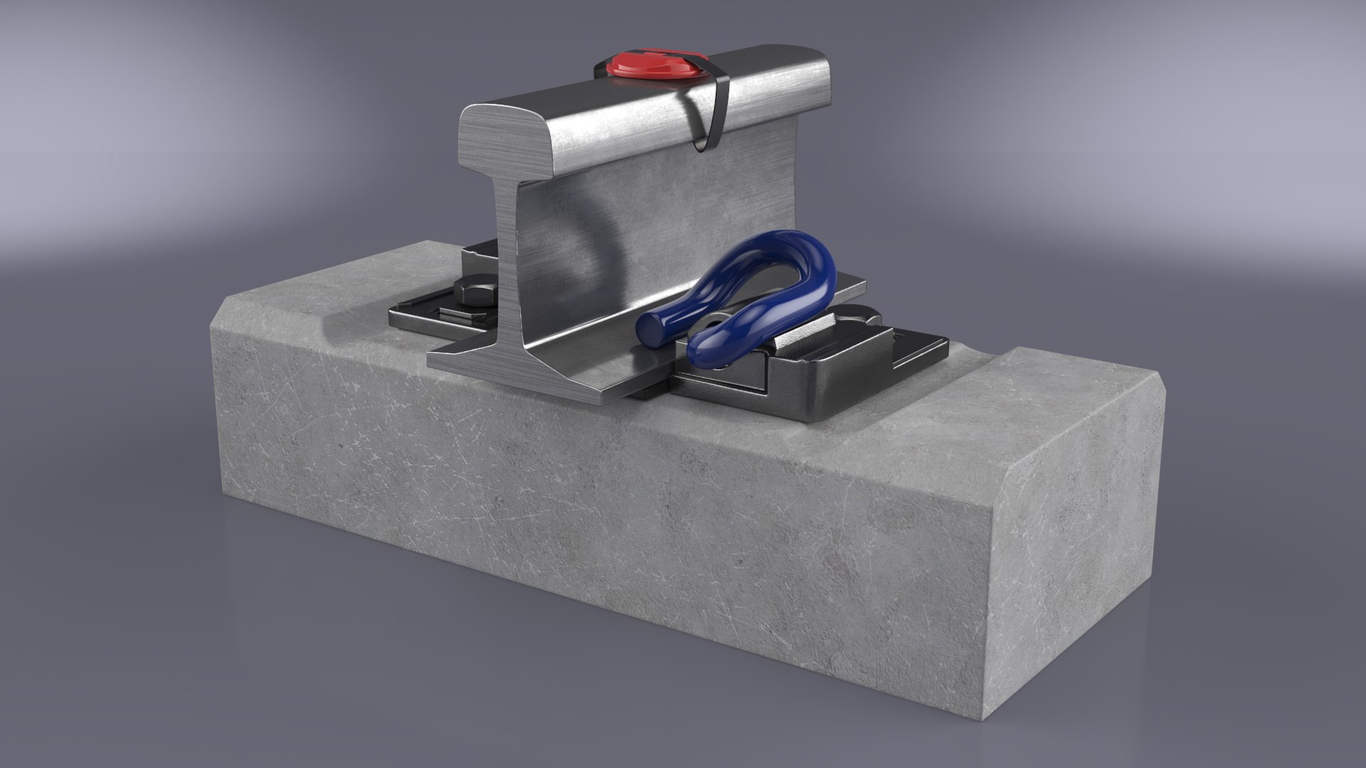 Railway Pyrotechnic Signal Mounted On Rail 3D Model - TurboSquid 2448429