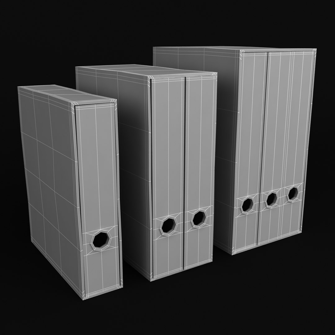 3d Model File Folder