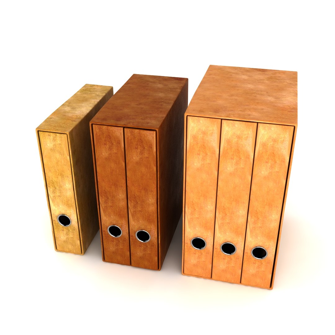 3d Model File Folder