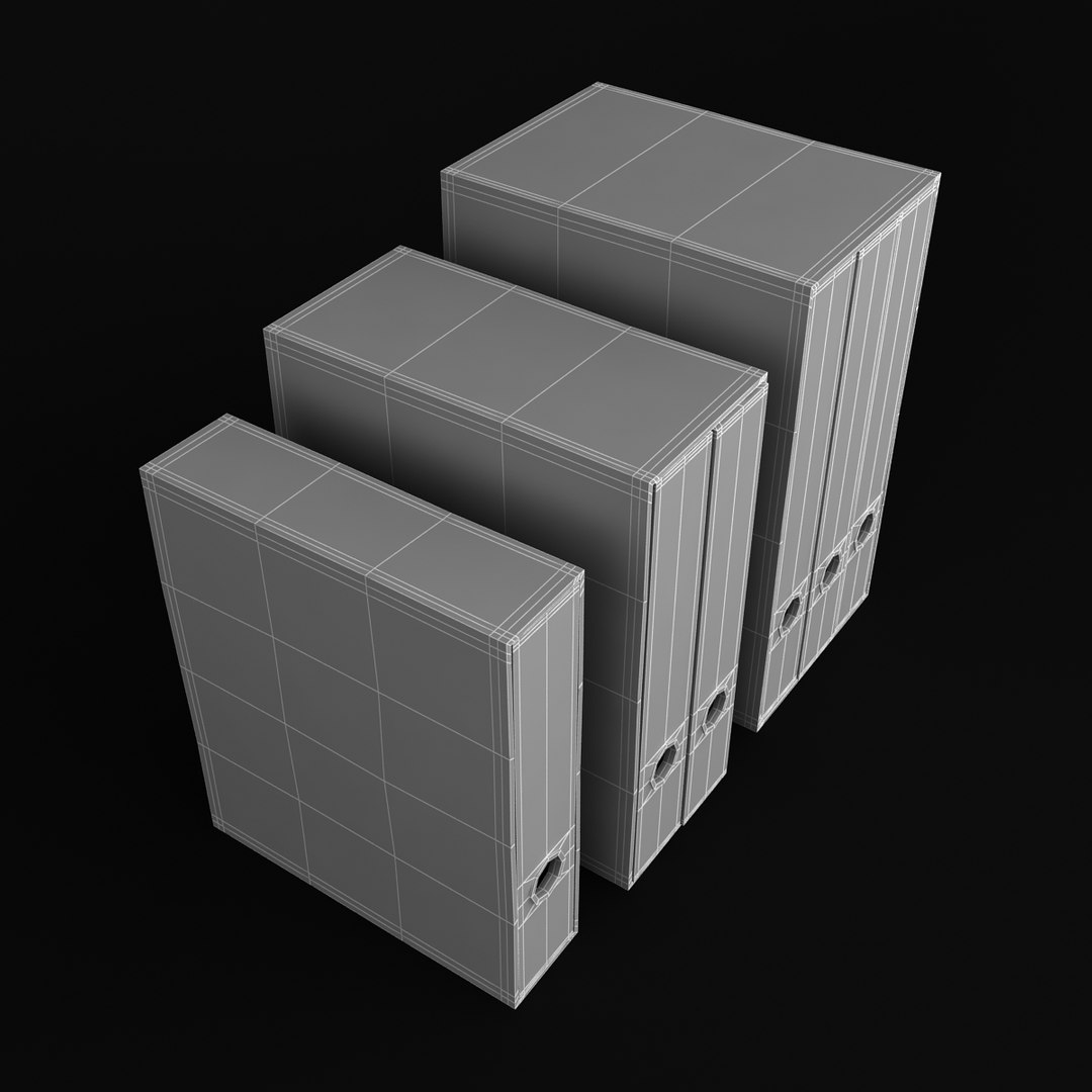 3d Model File Folder