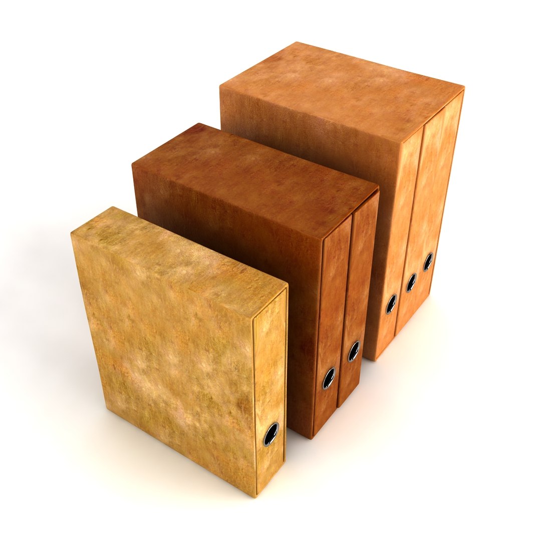 3d Model File Folder