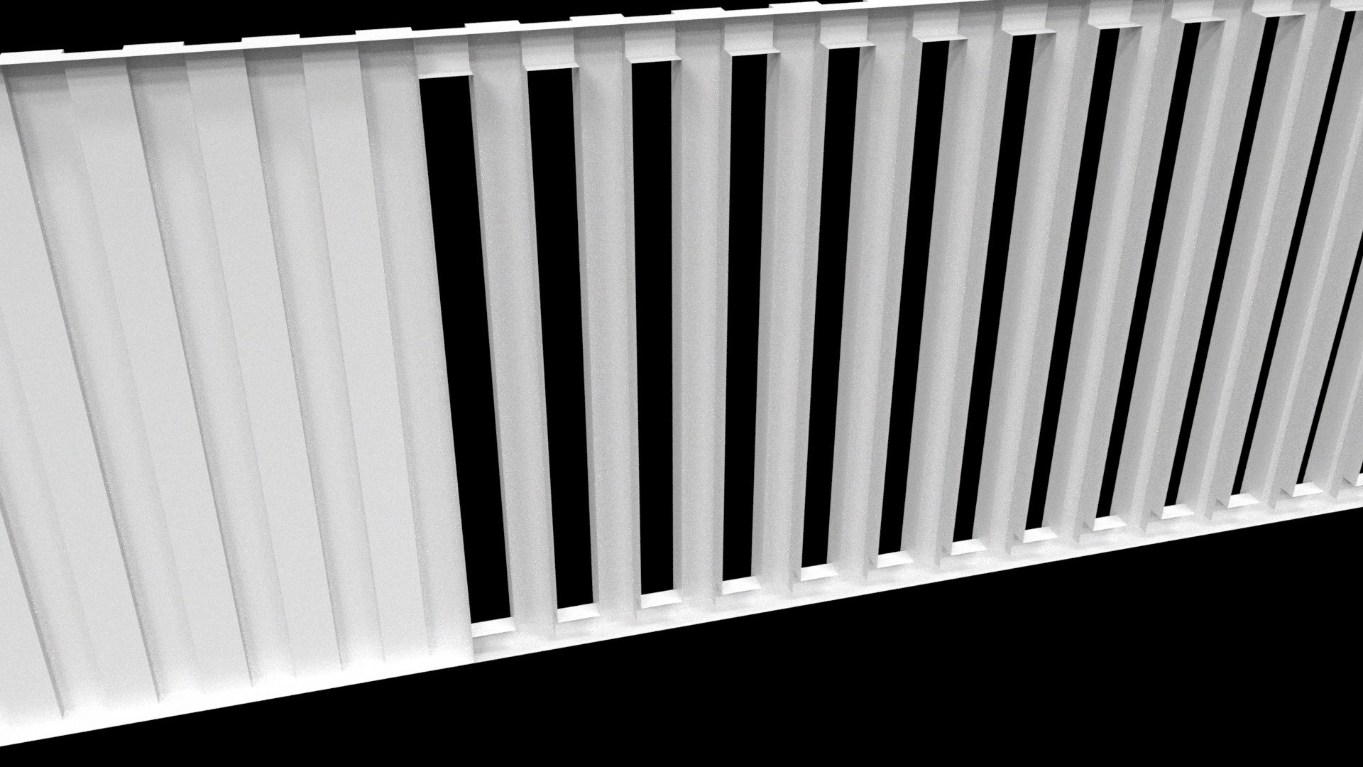 3D Modern Decorative Vent Cover 3D Model For Interior Visualization253 ...