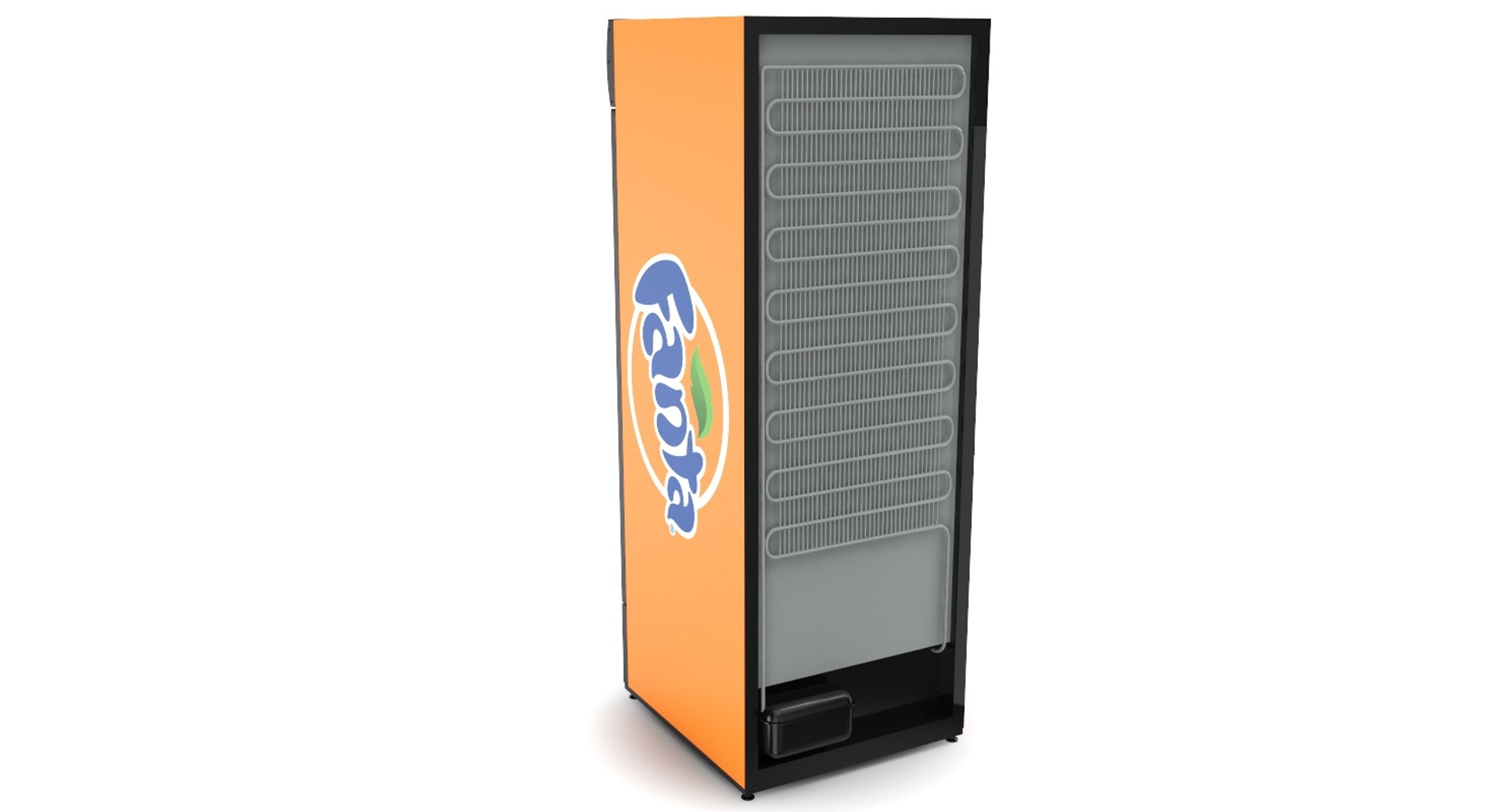 3D Model Fanta Fridge - TurboSquid 1309787