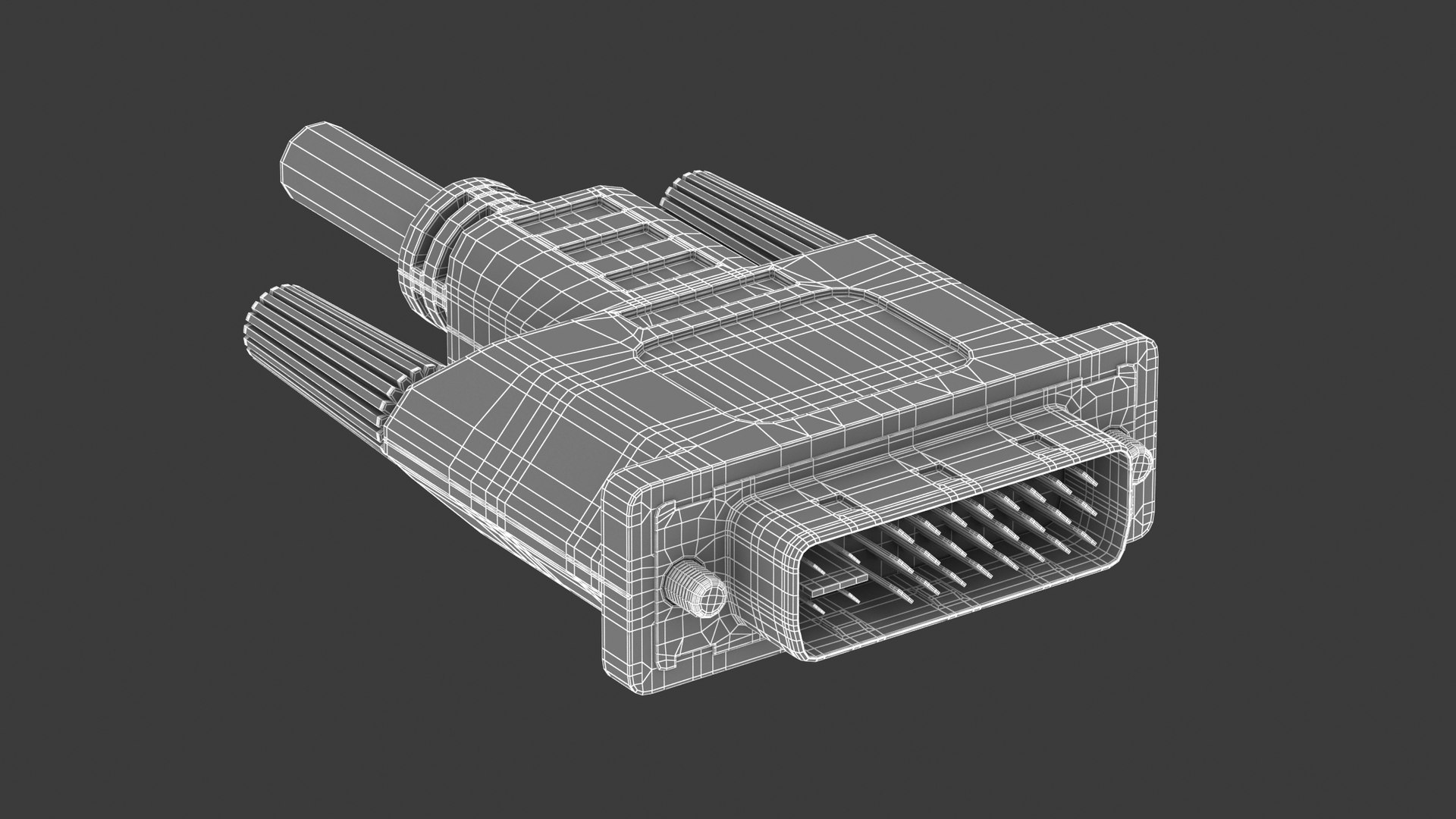 3D Connectors Visual Model - TurboSquid 1641611