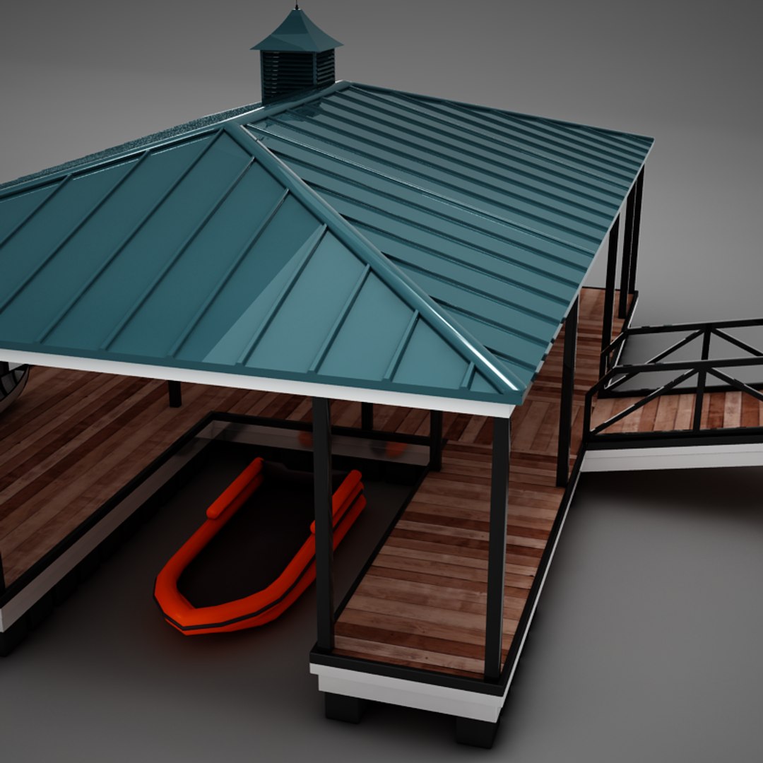 3D Small Harbor Dock - TurboSquid 1254343